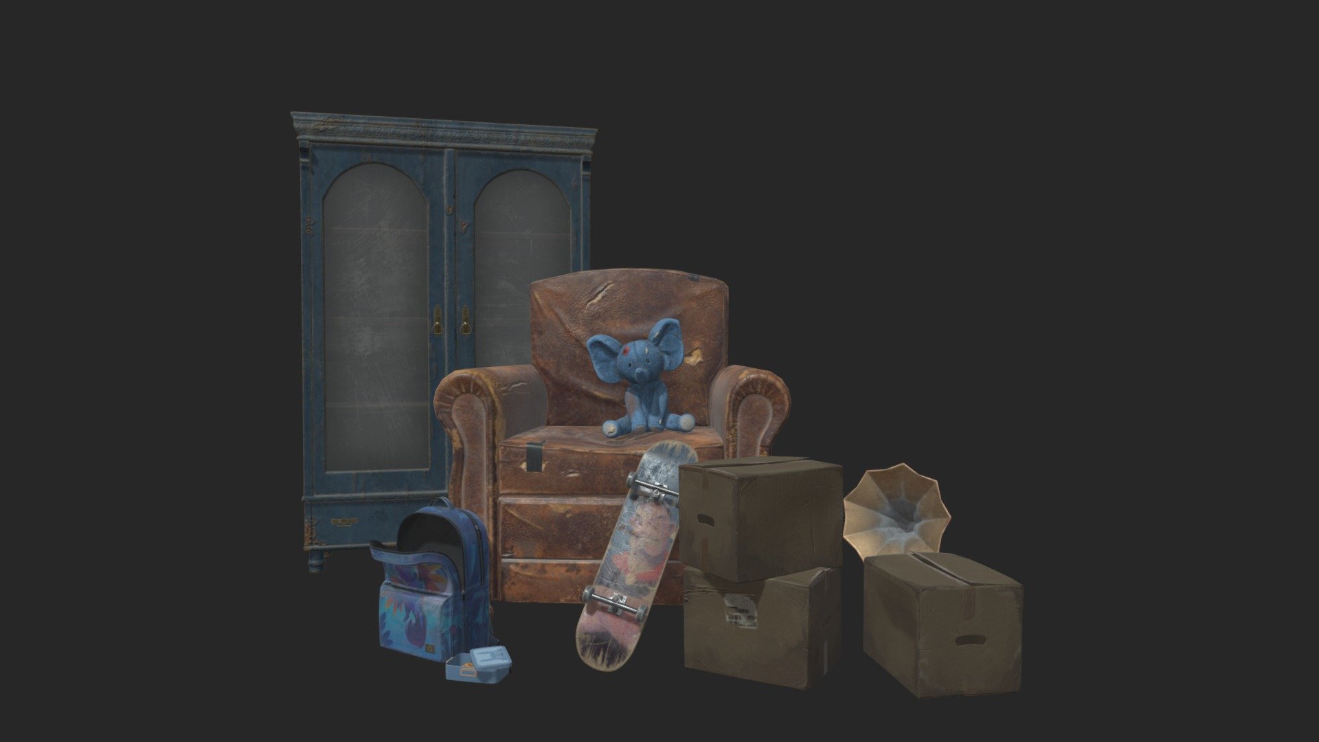 Props - 3D model by Gautam Bodas (@gautambodas) [66e731d] - Sketchfab