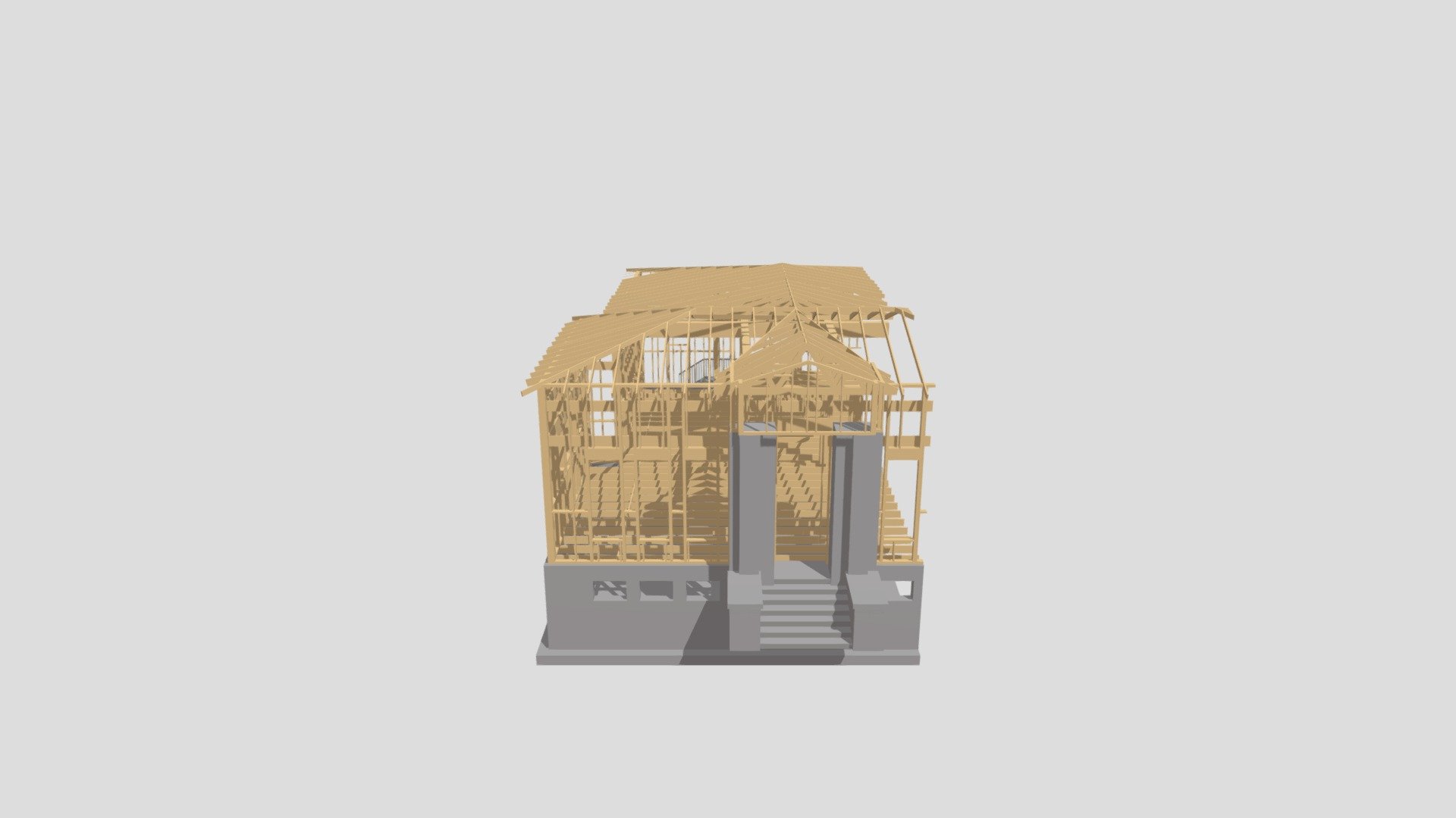 Lawrie Library Structural Section - 3D model by mmcmindes [66e7ccd ...