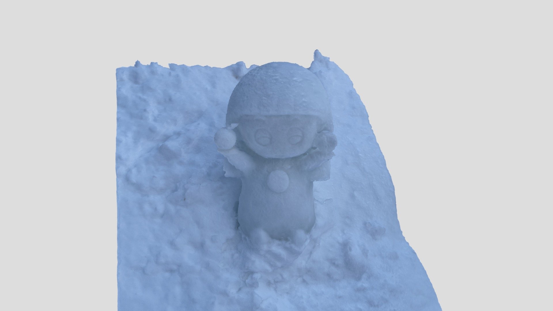 Snow sculpture made by YASU_17LIVE_sappy - 3D model by maruinco ...