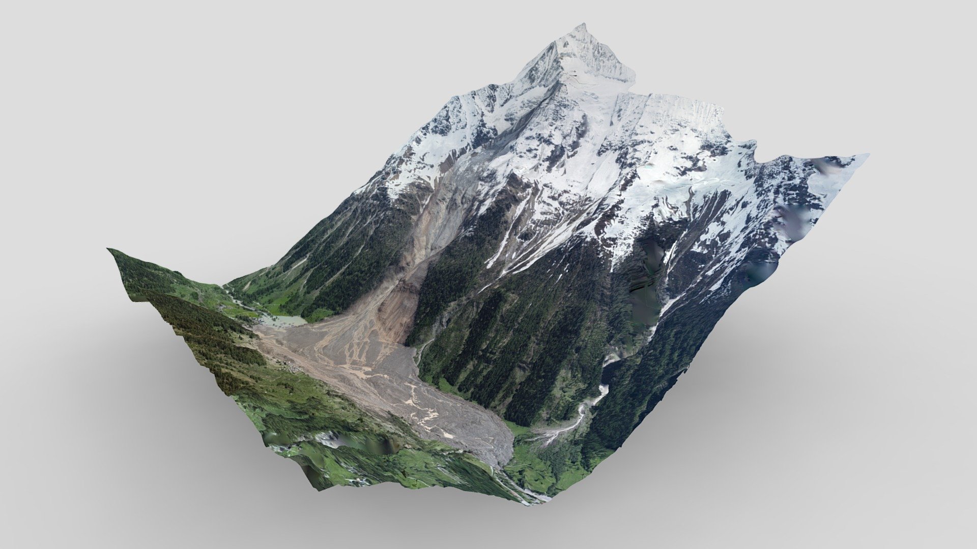 Blatten Glacier collapse 2025-05-29 - 3D model by Simeon Schmauß ...