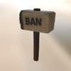 Ban Hammer - 3D model by XatraZ [66e9318] - Sketchfab