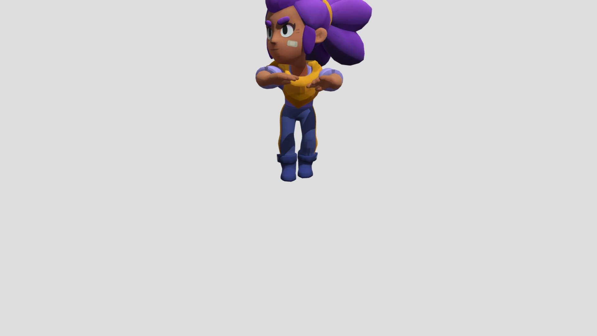 Shelly Brawl Stars Dancing - Download Free 3D model by 3D by Renato ...