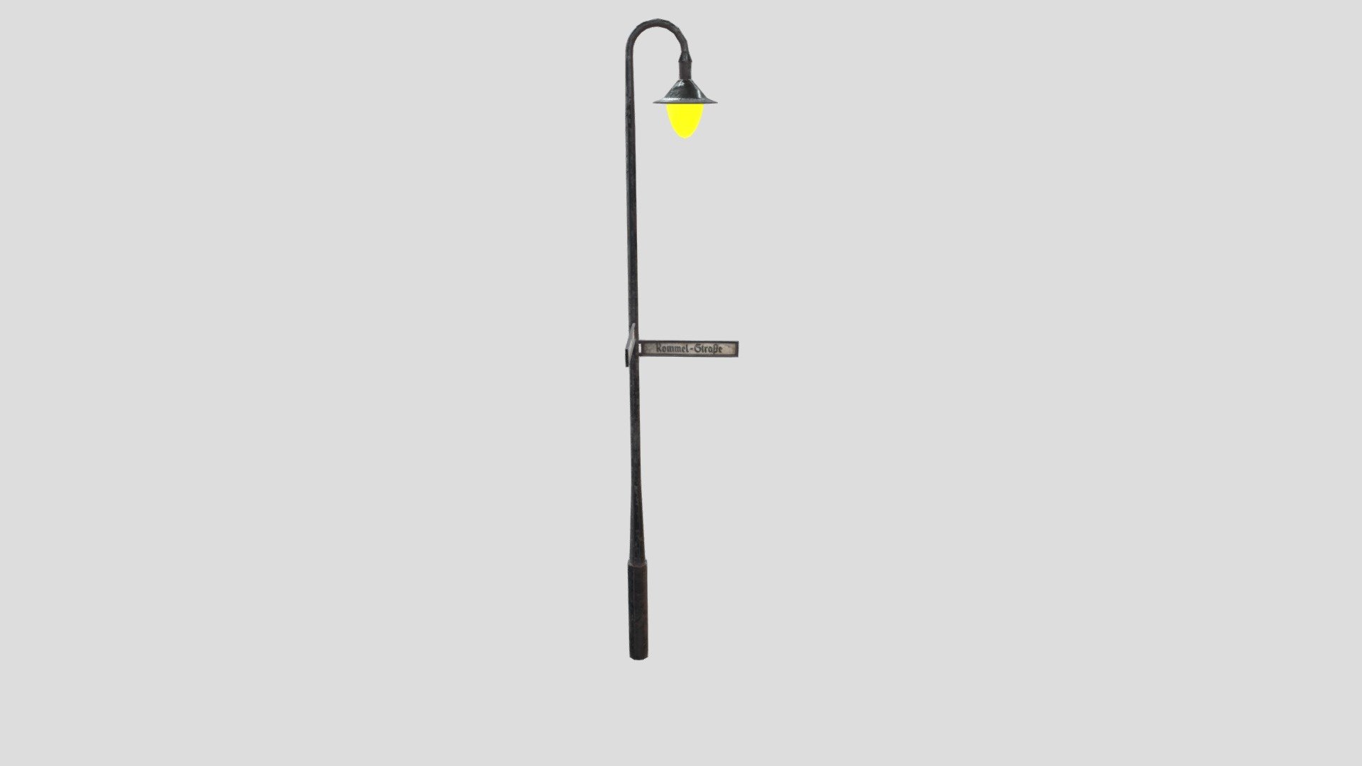 Mid Century German Lamp post - 3D model by Outsofbounds (@finnmueller10 ...