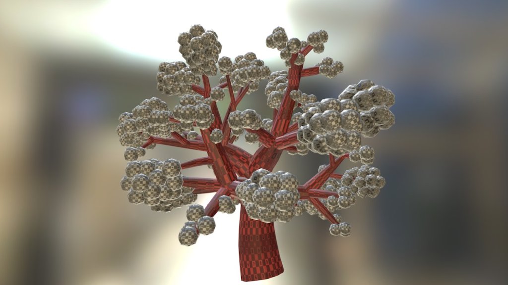 Low-poly Bronchiole with Alveoli - 3D model by Tom Callister ...