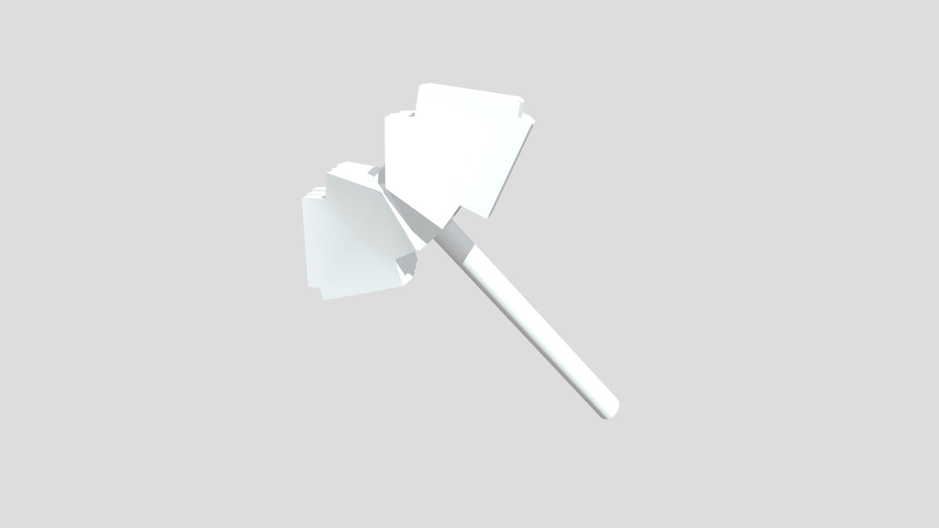 Hammer - Download Free 3D model by broblox2244 [66ec404] - Sketchfab