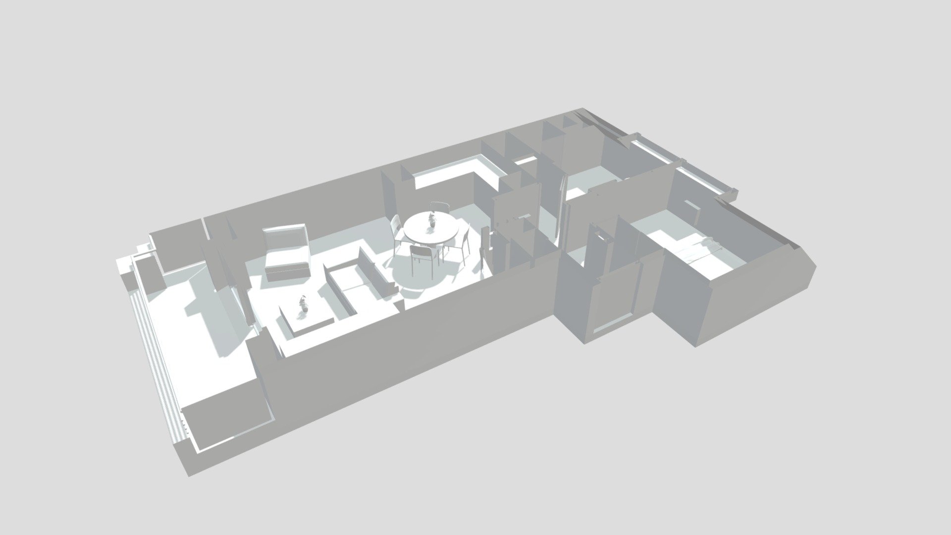 Option 1 rdc - 3D model by quentin.b [66ed1f4] - Sketchfab