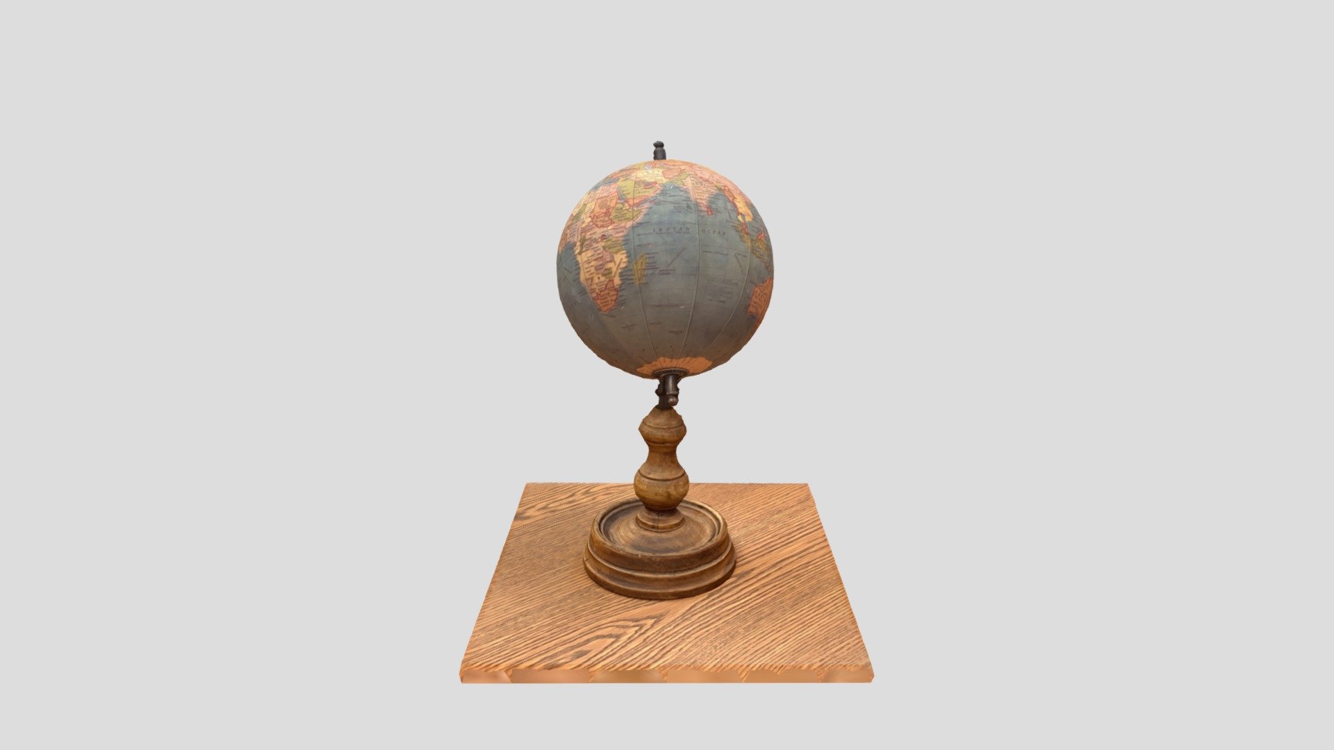 Small globe - Download Free 3D model by jgmonroe [66edb99] - Sketchfab