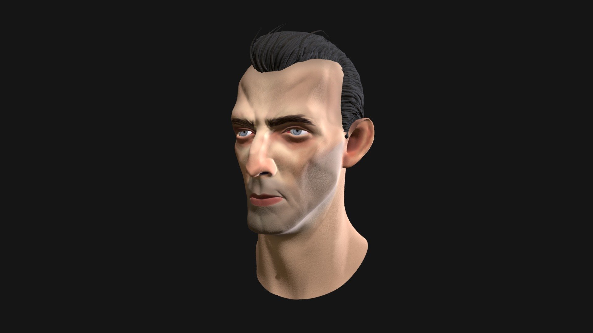 Dishonoured Character Head - 3D model by Ricca_De_Roose [66edf86 ...