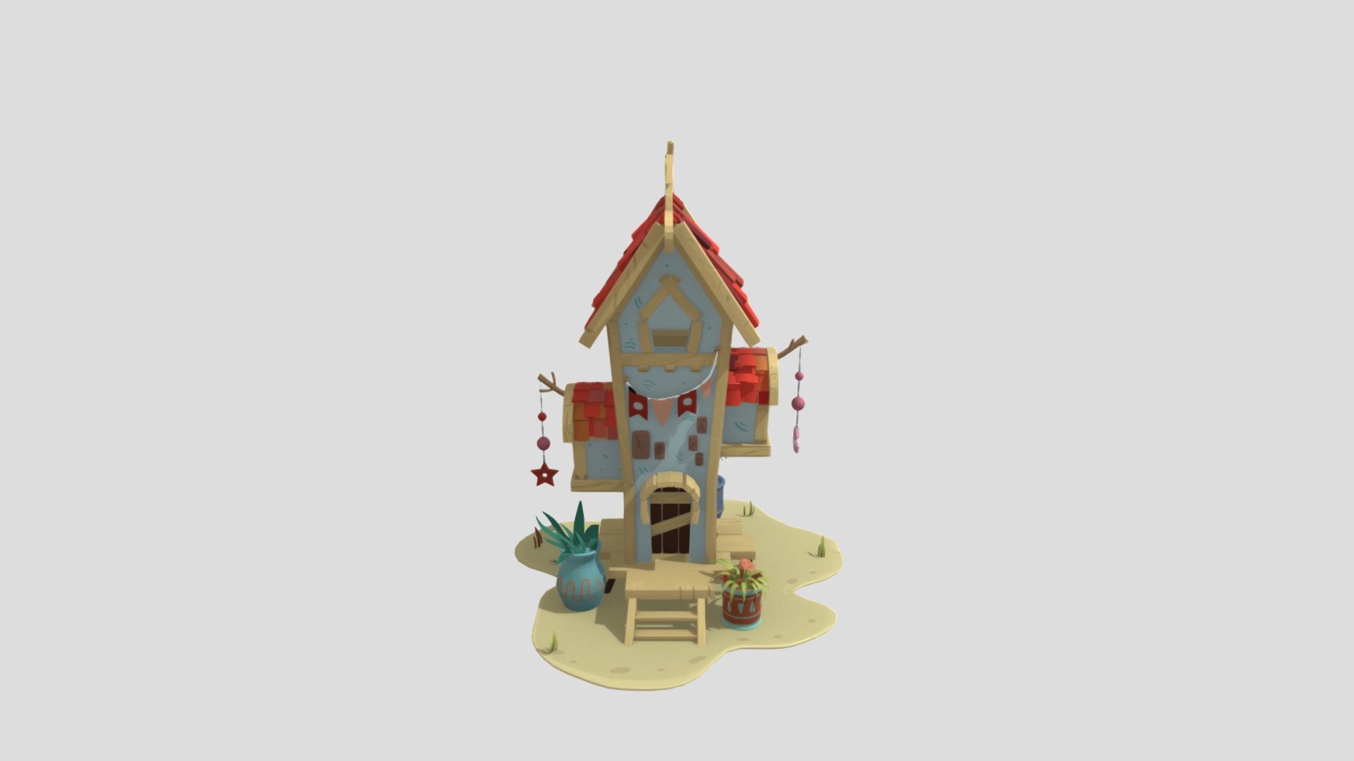 FINISHED SHACK - 3D model by ejacob.manalang [66ee27f] - Sketchfab