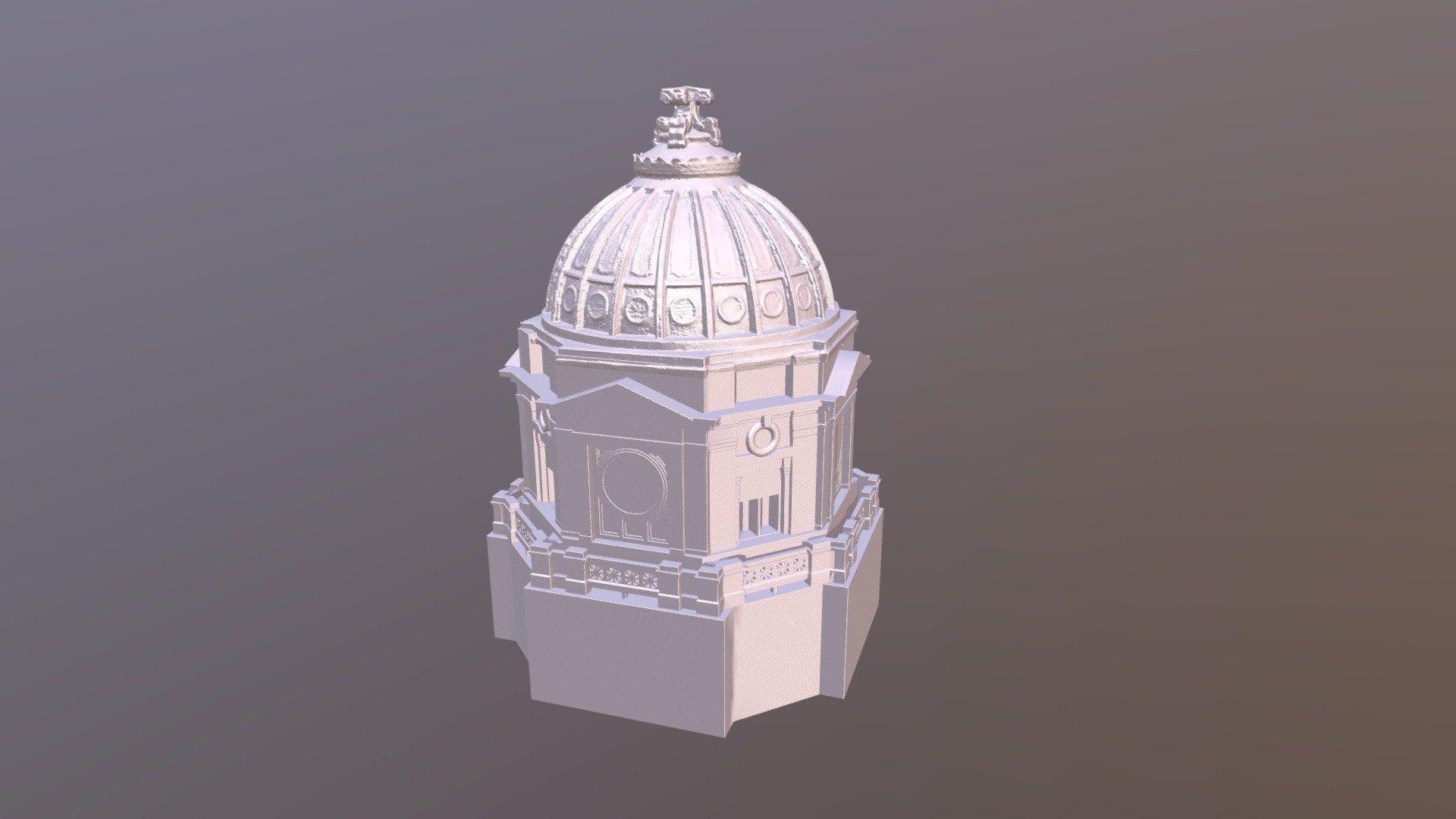 Historic Monroe County Courthouse - 3D model by viistudios [66f03ad ...