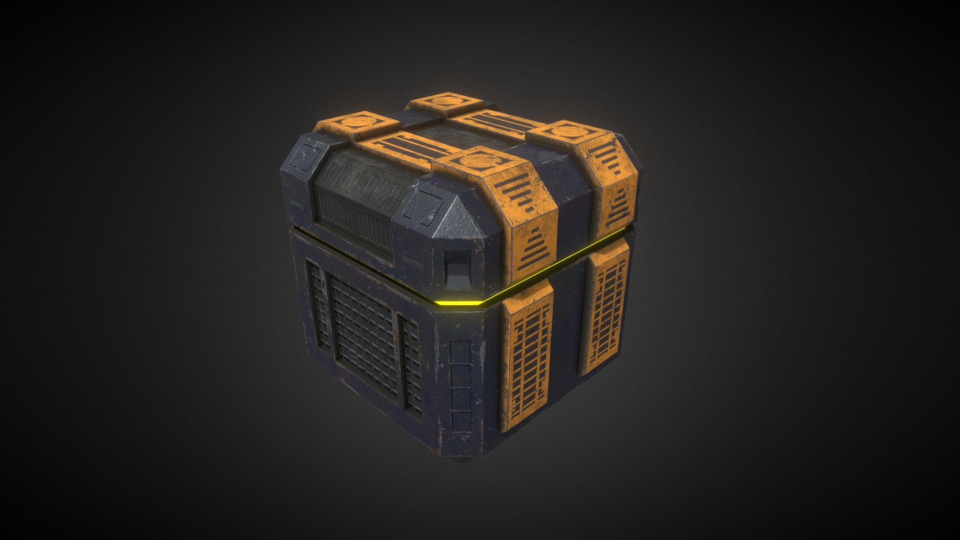 SCI-FI Box 02 - Download Free 3D model by LETO (@leto_cg) [66f1a05 ...