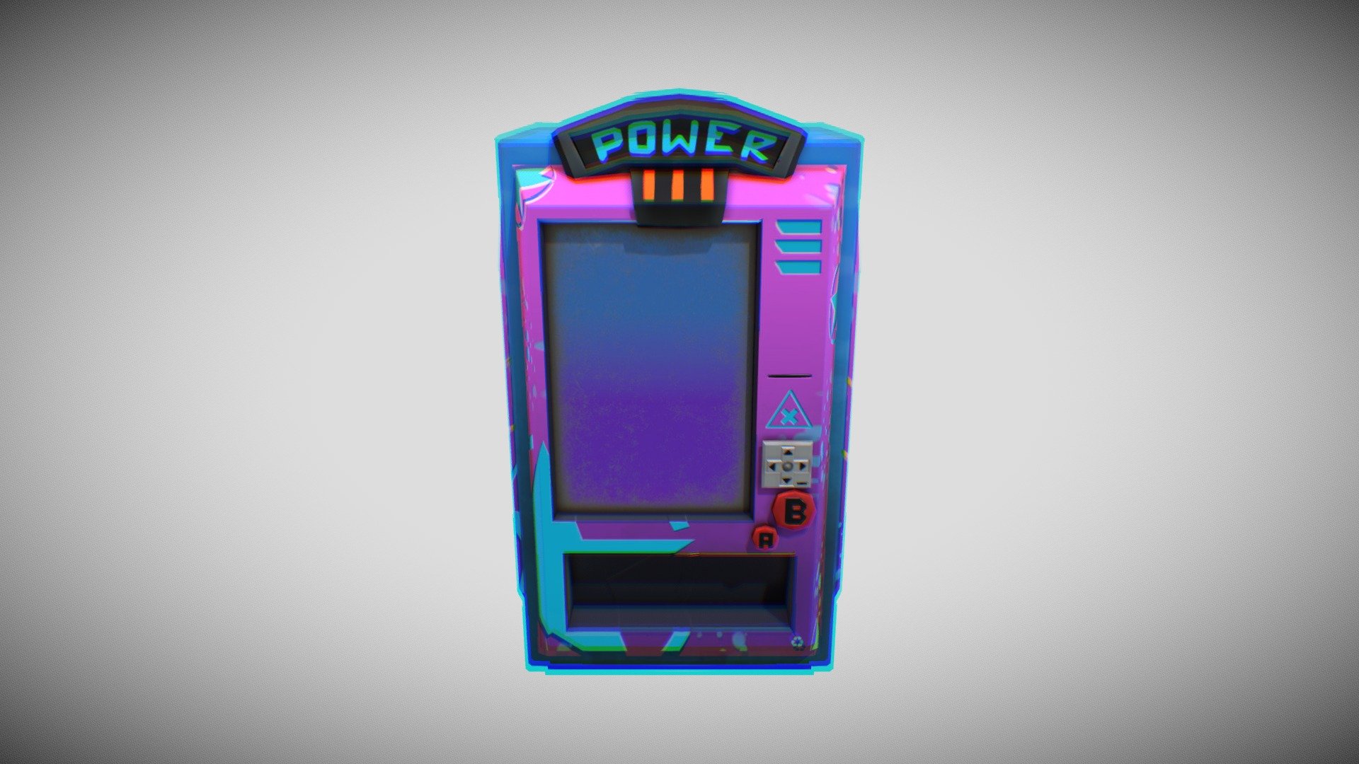 Vending Machine Power Fuel V.2 - 3D model by Emil Julieboe (@Emiljul ...