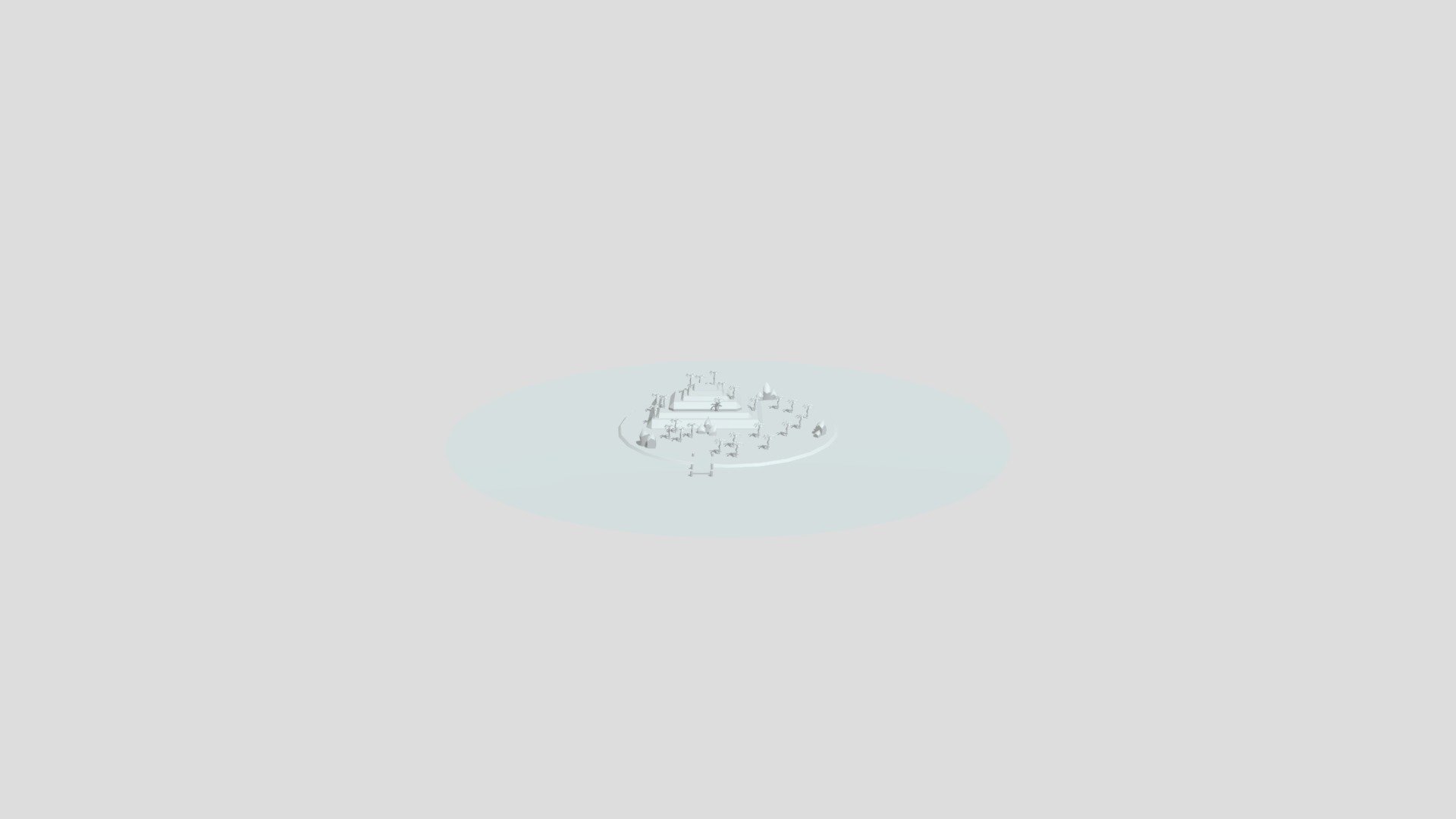 Cute Island - 3D model by marisav [66f4232] - Sketchfab