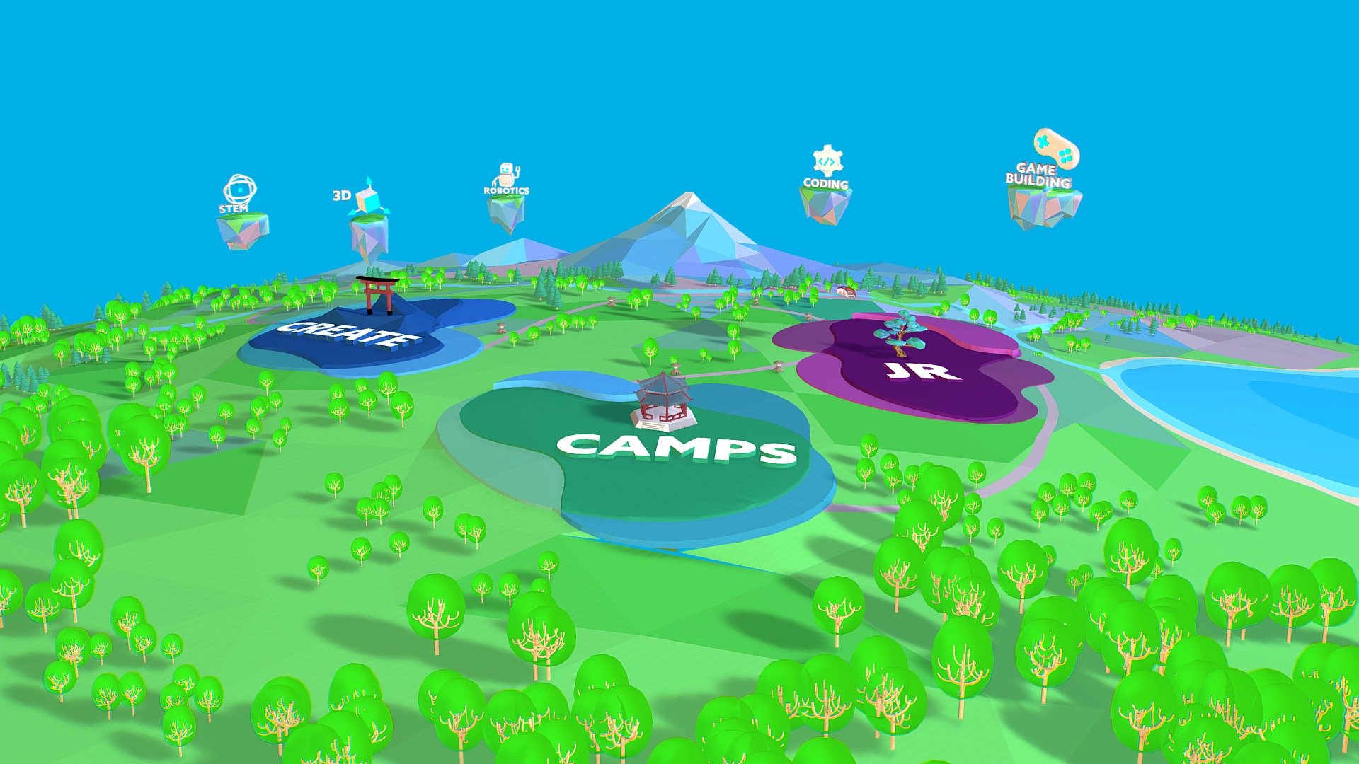 Ninja World - 3D model by jou [66f42d6] - Sketchfab
