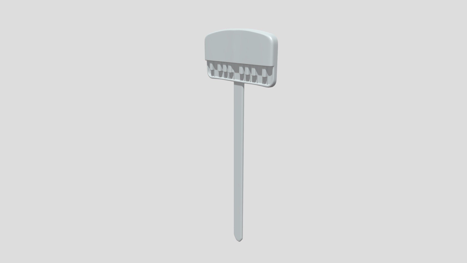 Musical keyboard head on a stick - Download Free 3D model by ...