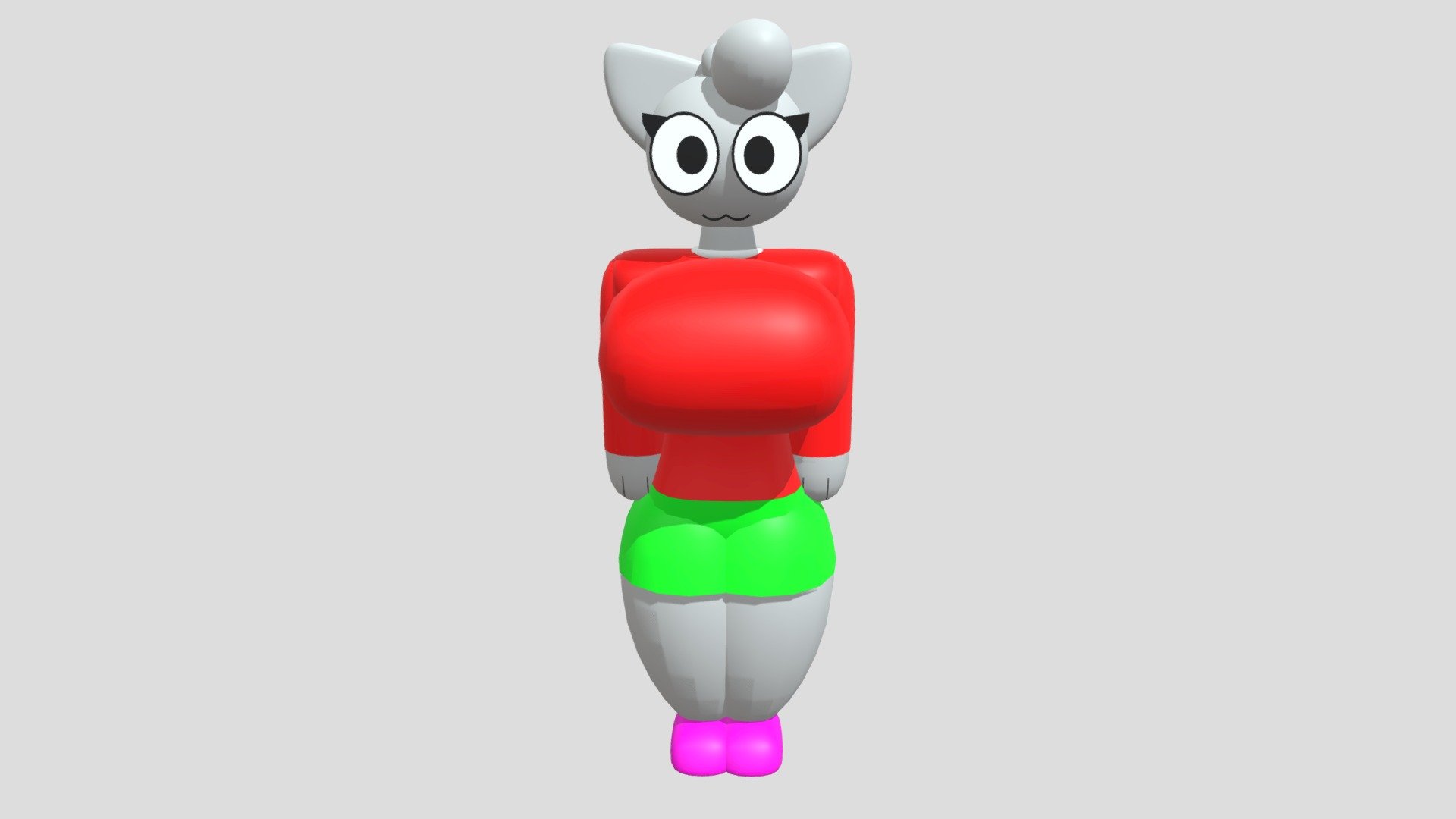 Wolfy Female 3D - Download Free 3D model by LEON elenaisakova248 ...