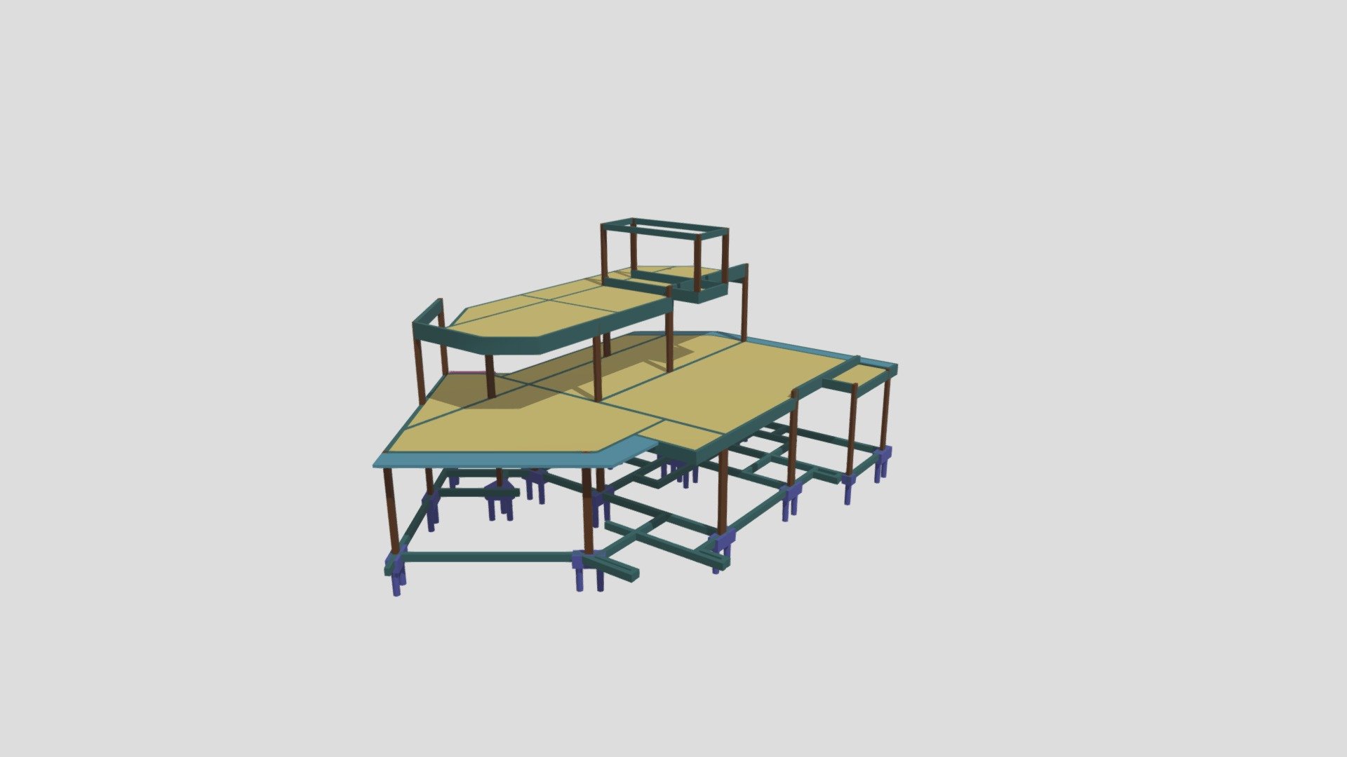 3D Residência SHRP - Download Free 3D model by PROEX ENGENHARIA ...
