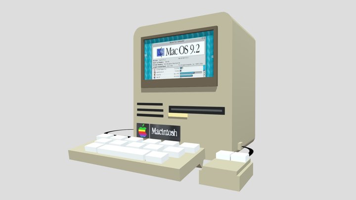 Apple-macintosh 3D models - Sketchfab