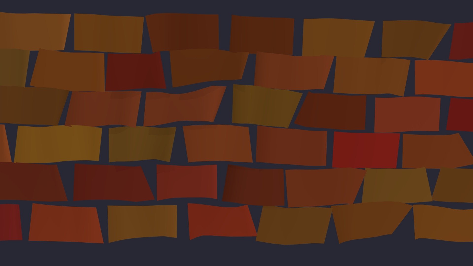 Painted Brick wall - Download Free 3D model by Arpana (@arpanaa ...