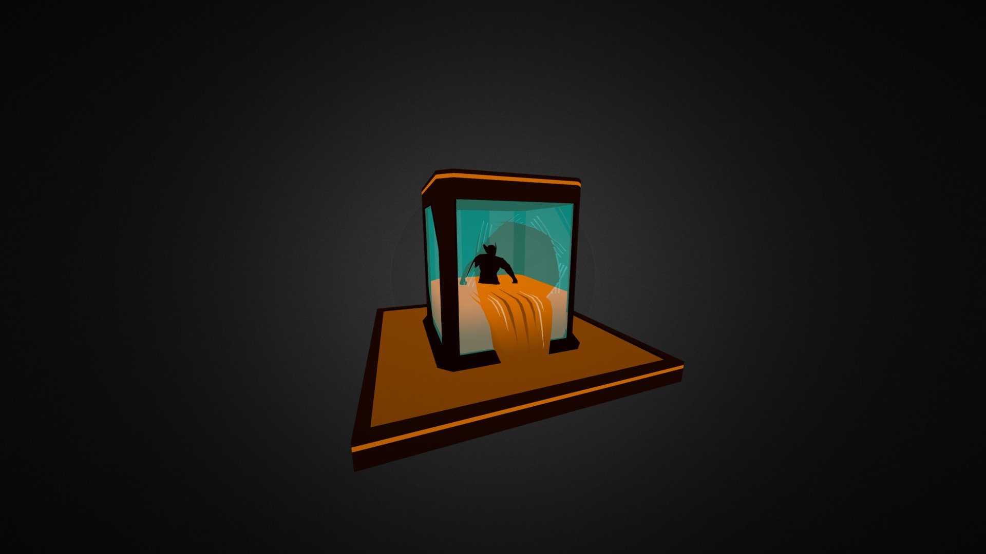Wolverine in a Box - 3D model by CJ42 [66f75e3] - Sketchfab