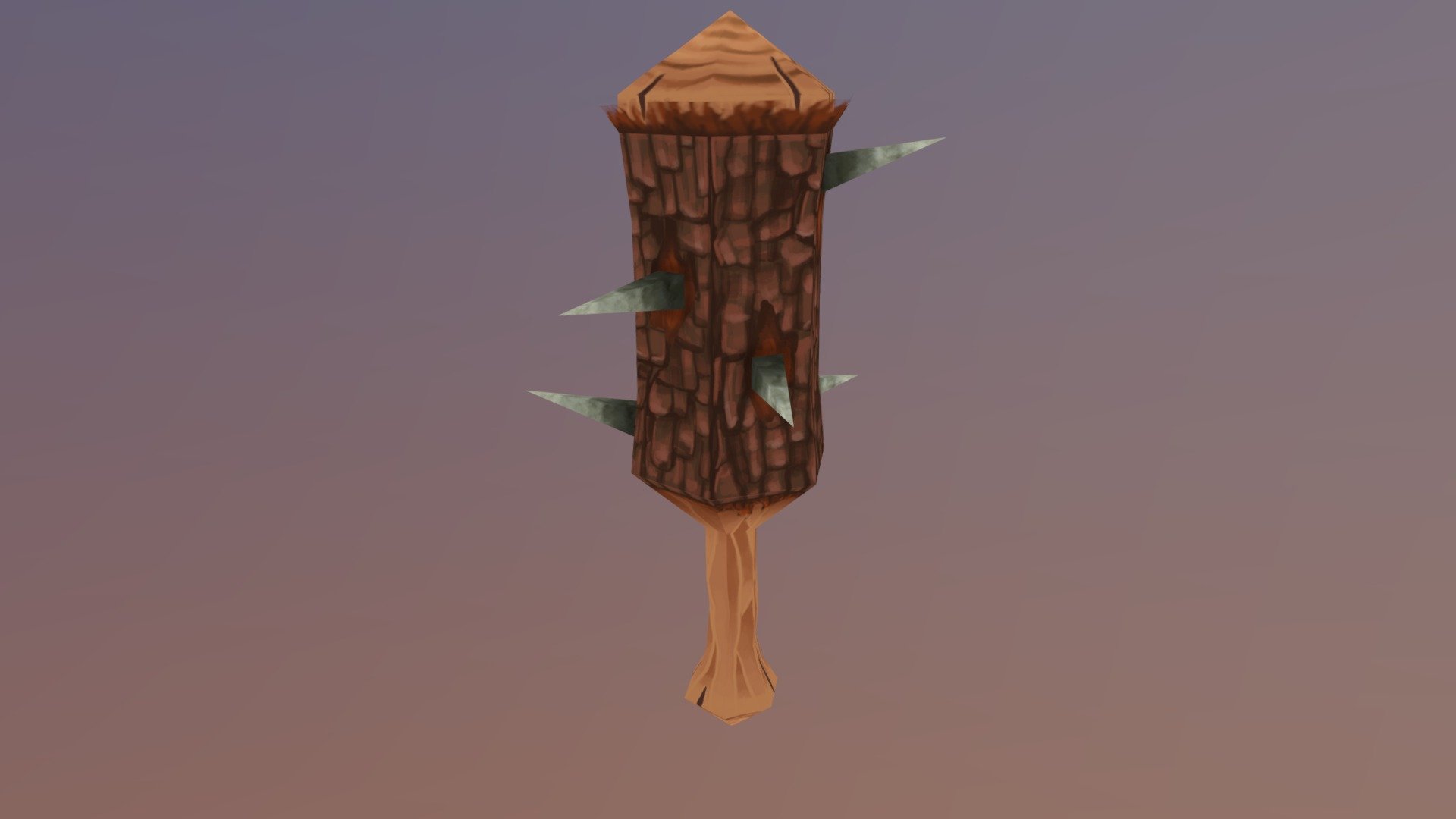 Spiked Log Club - Download Free 3D model by MarcinMakes [66f7730 ...