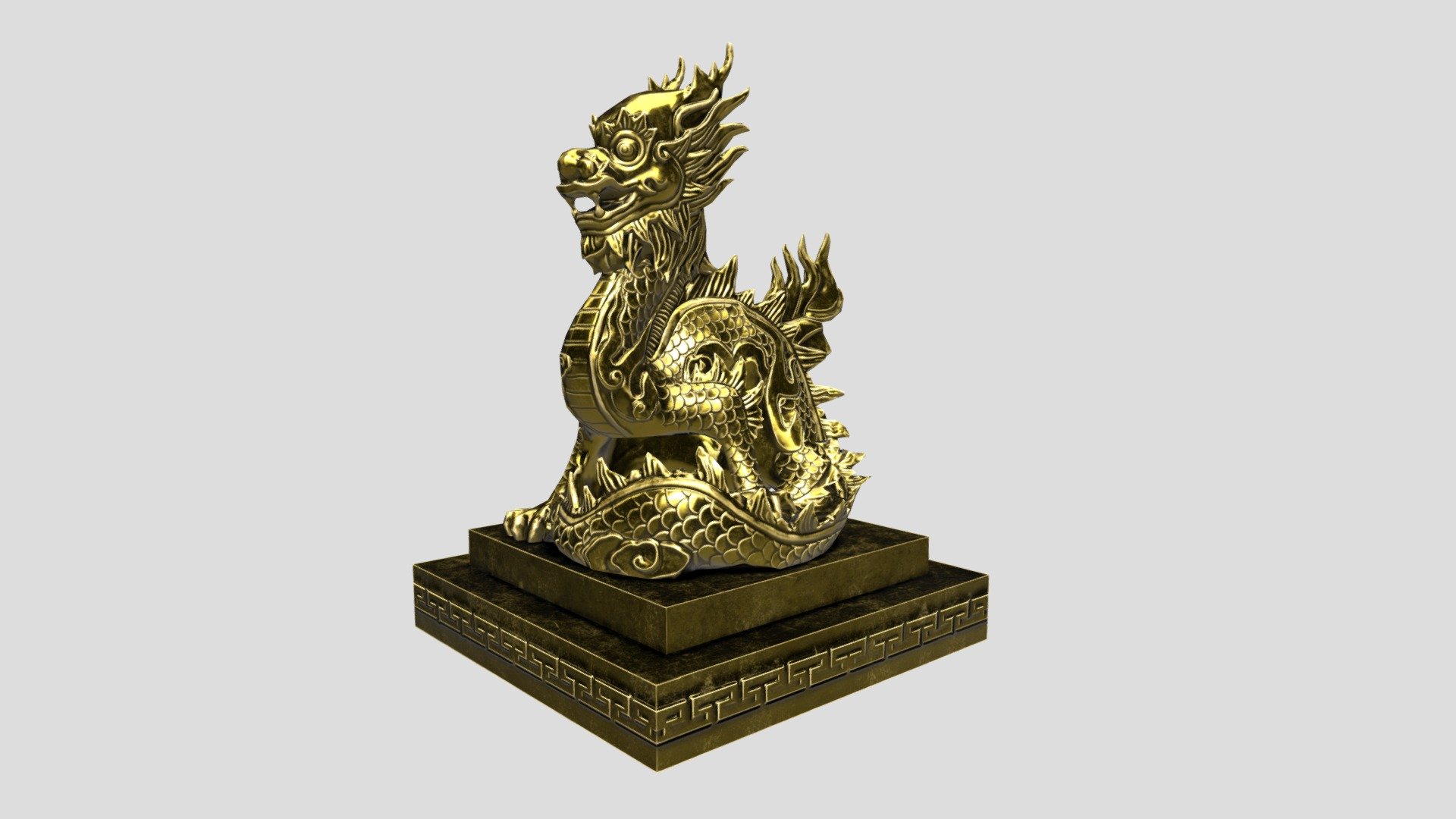 Nguyen Dynasty dragon - Buy Royalty Free 3D model by interior model ...