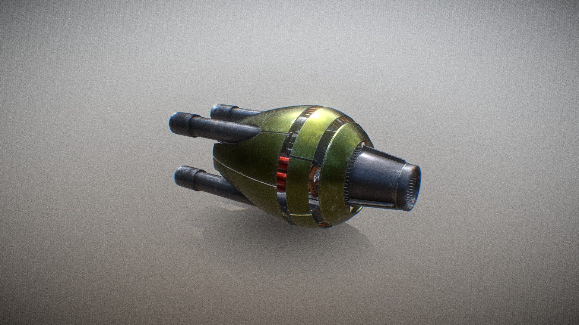 PodRacer_v1 - 3D model by WawryszczukDariusz [66f8e13] - Sketchfab