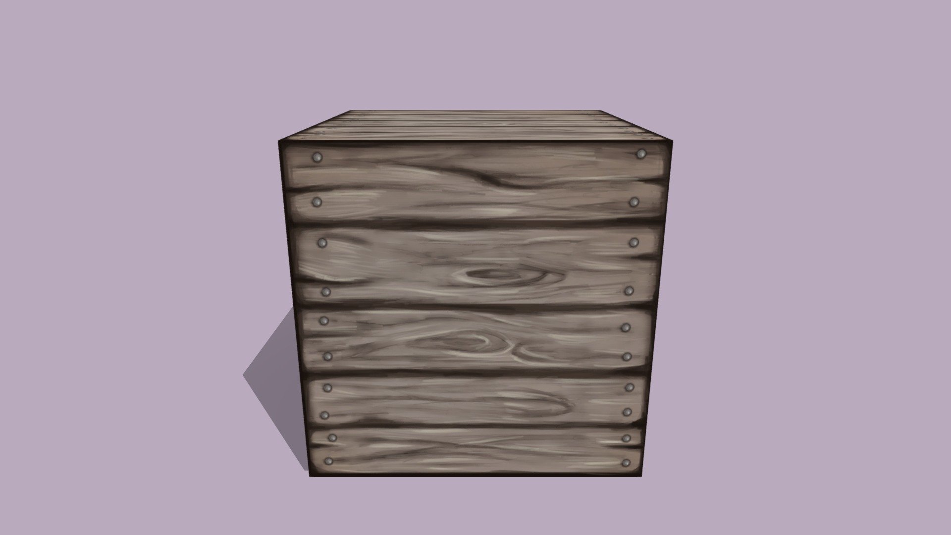 Cube Wood Texture - 3D model by johanna_nilsson [66f99eb] - Sketchfab