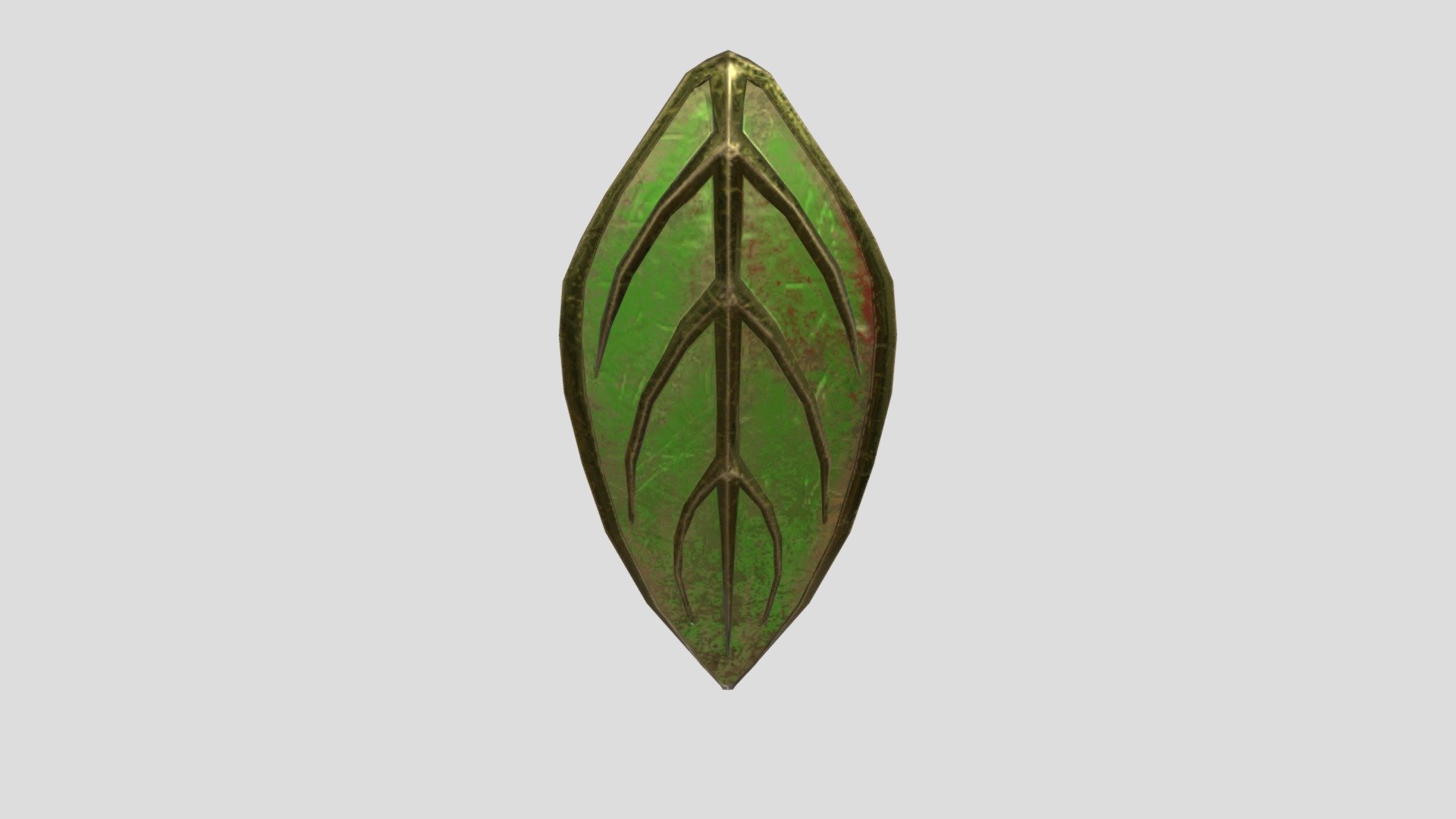 Leaf Shield - 3D model by luko3artist [66fa9f9] - Sketchfab