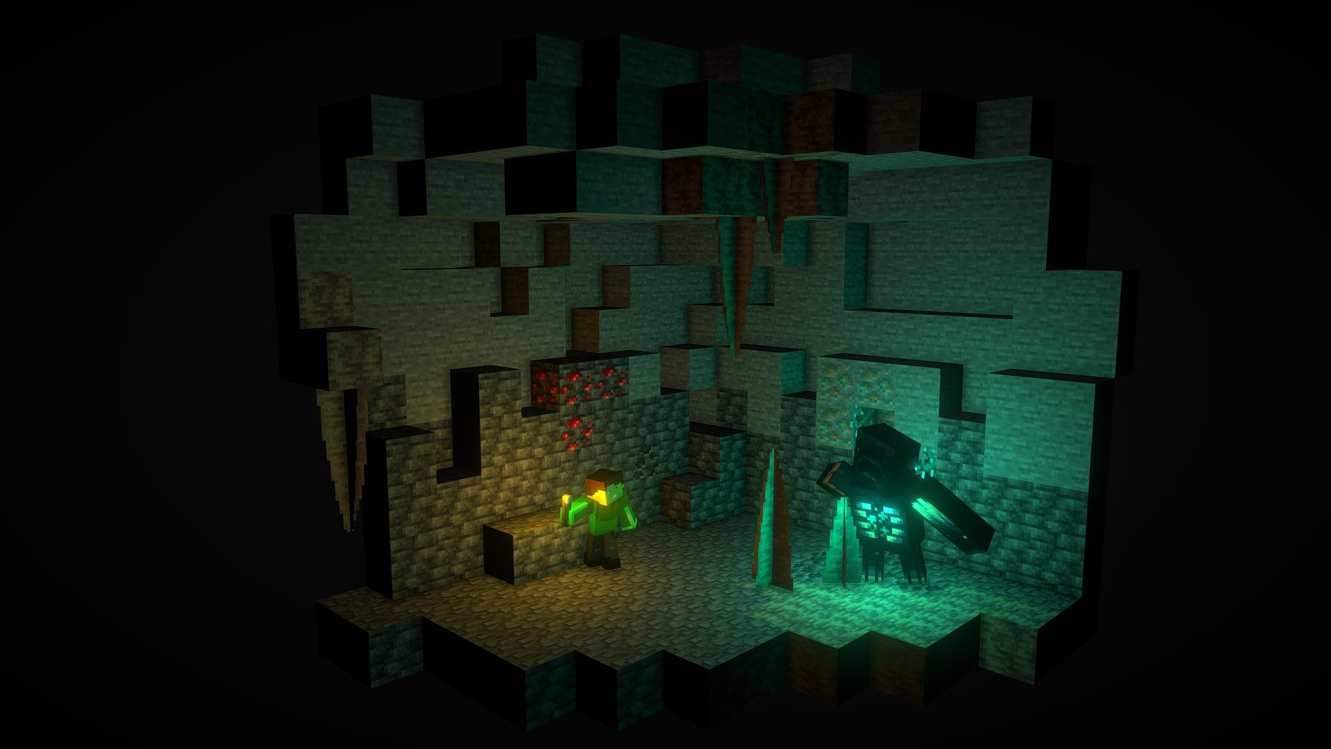 Cave - 3D model by Cikoriy [66fca09] - Sketchfab