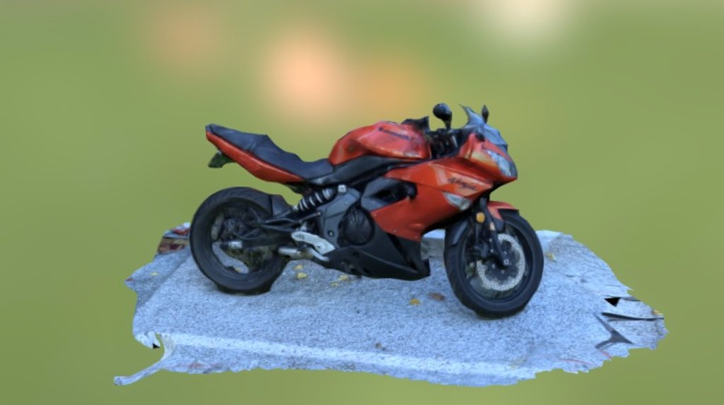 Motorcycle - 3D model by sk2472 [66fd48e] - Sketchfab