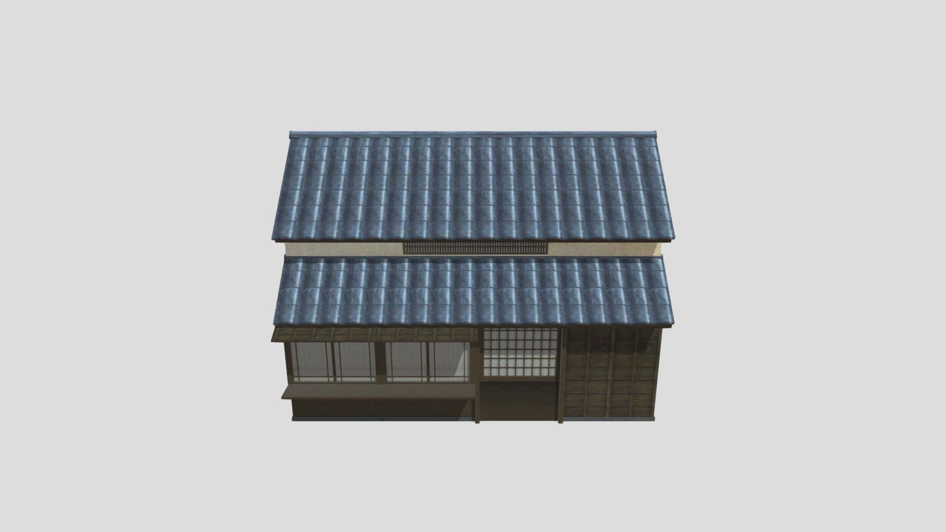 Edo House 10 - 3D model by usamaru1230 [66fd80a] - Sketchfab