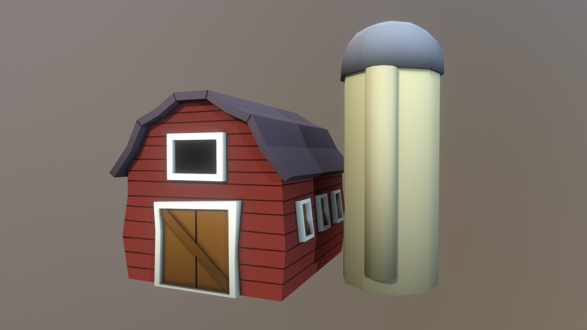 Barn - 3D model by Jonas de Lima (@JonasDelima) [66fdbe4] - Sketchfab