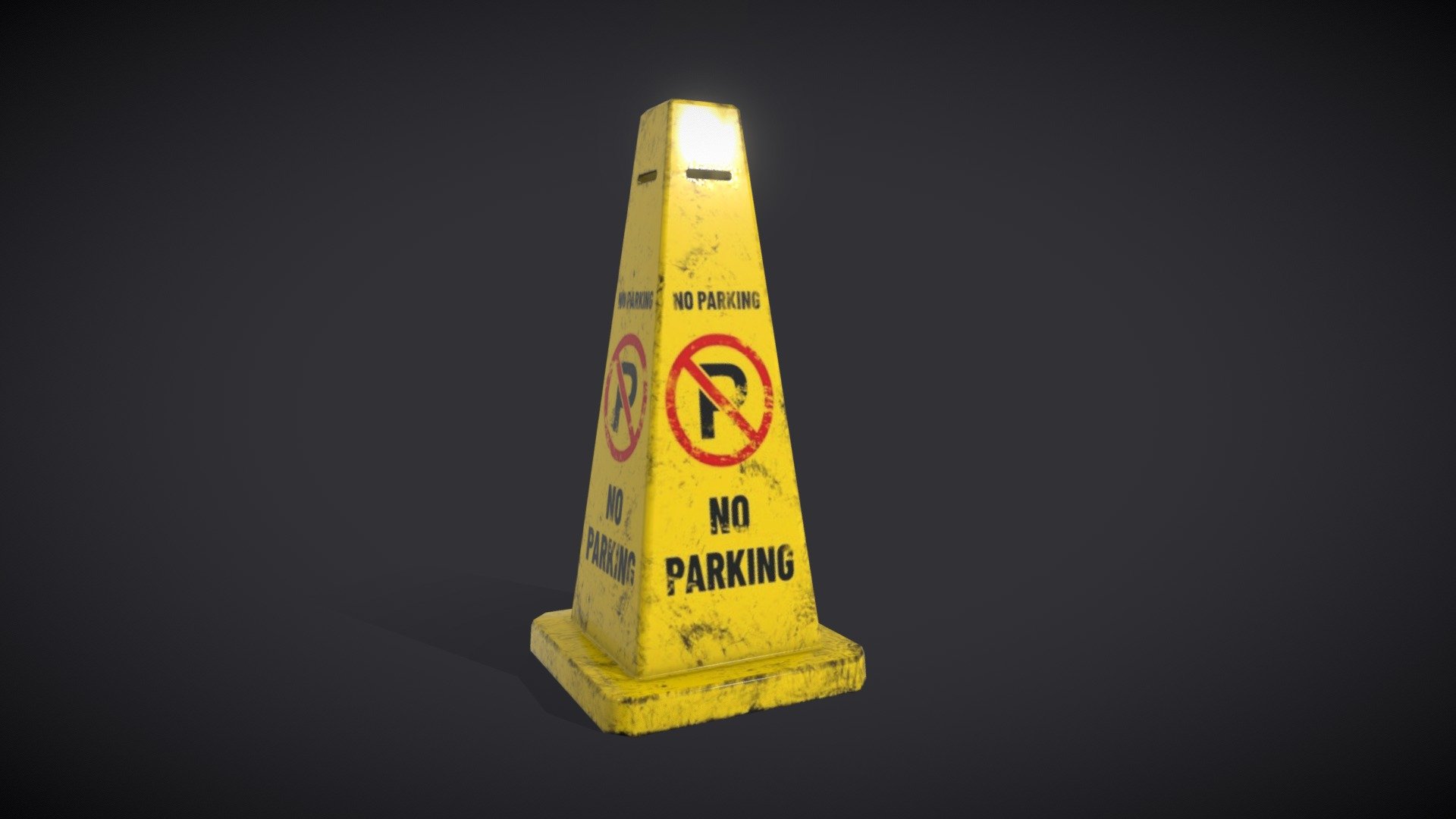 Safety Sign - Buy Royalty Free 3D model by StellarX [66fe5ec ...