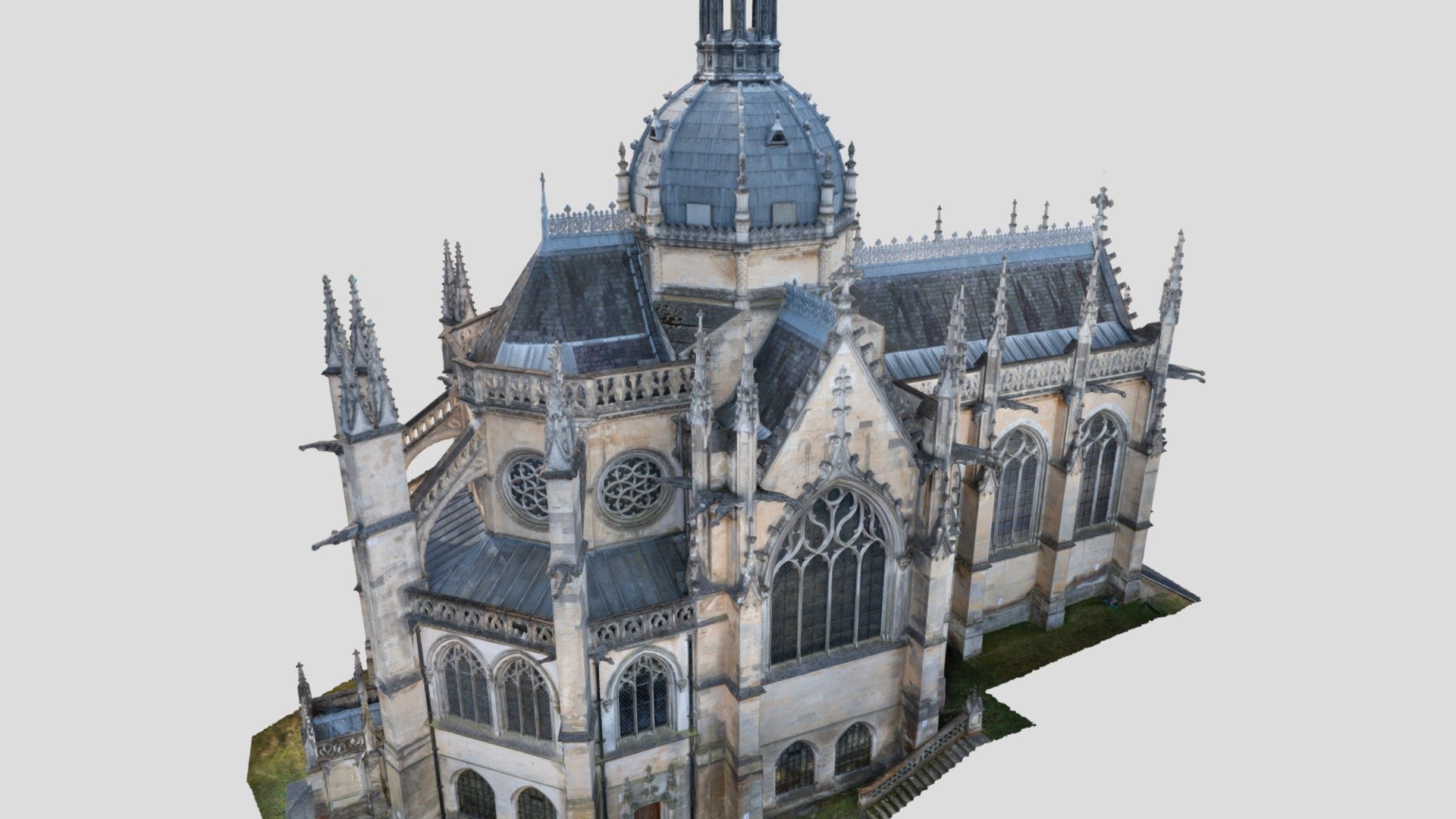 Abbey - 3D model by WGPdigital [66fe9ce] - Sketchfab