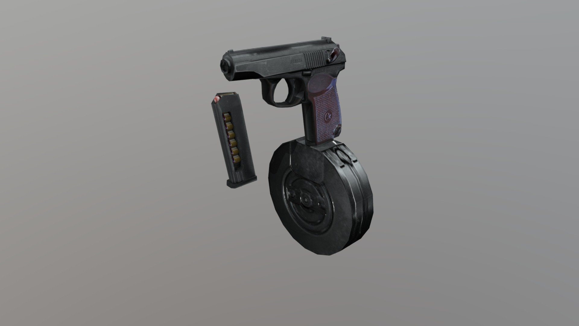 Makarov Pistol - 3D model by FullAutoWitch (@Wingwang) [6700247 ...