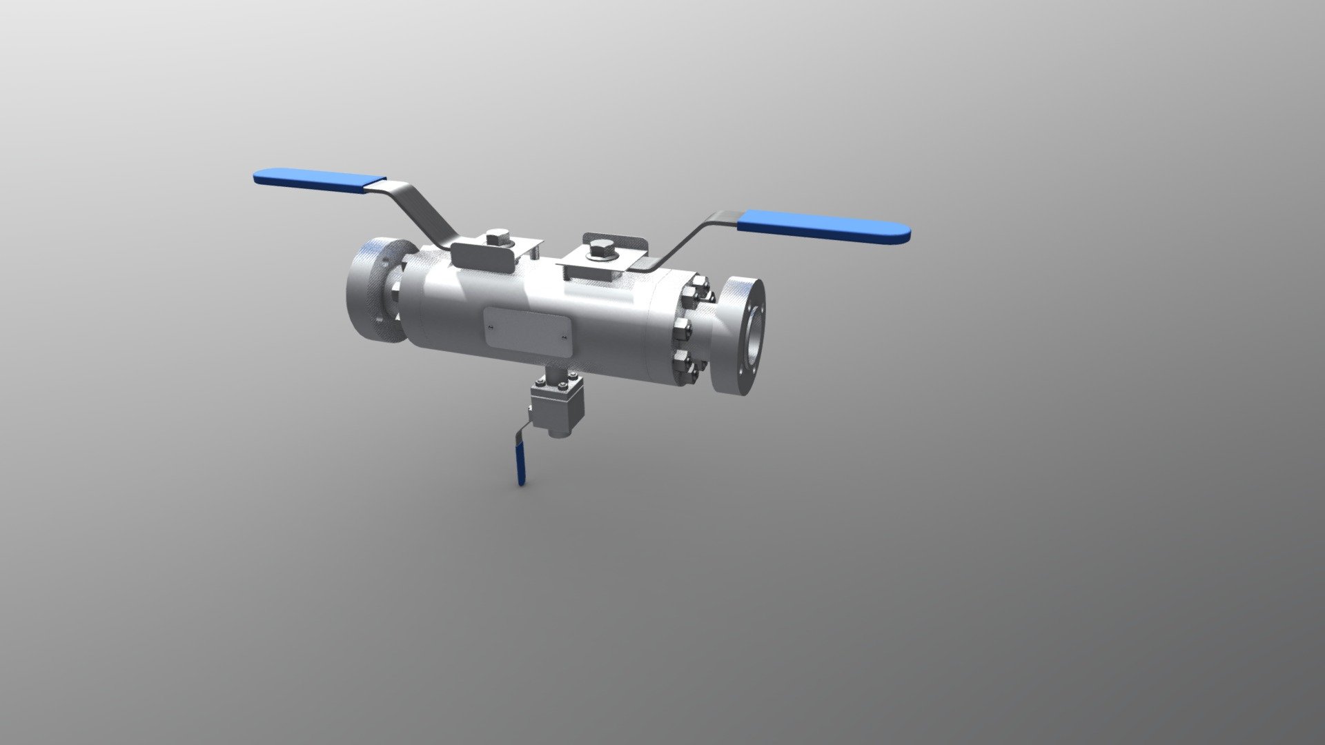 Block And Bleed Valve - 3D model by logisequence [670052d] - Sketchfab