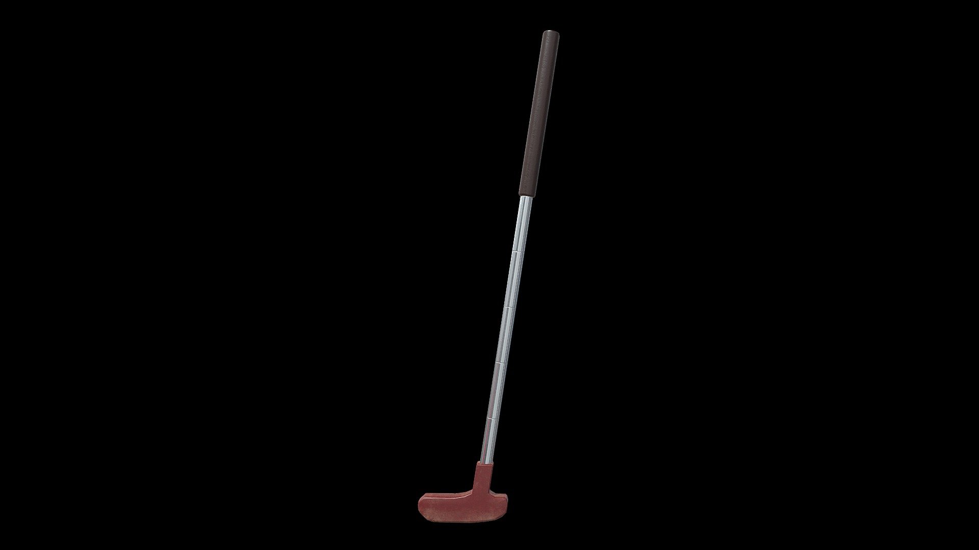 MiniPuttPutter OBJ Low - 3D model by ZimbieFoxButOk [6700695] - Sketchfab
