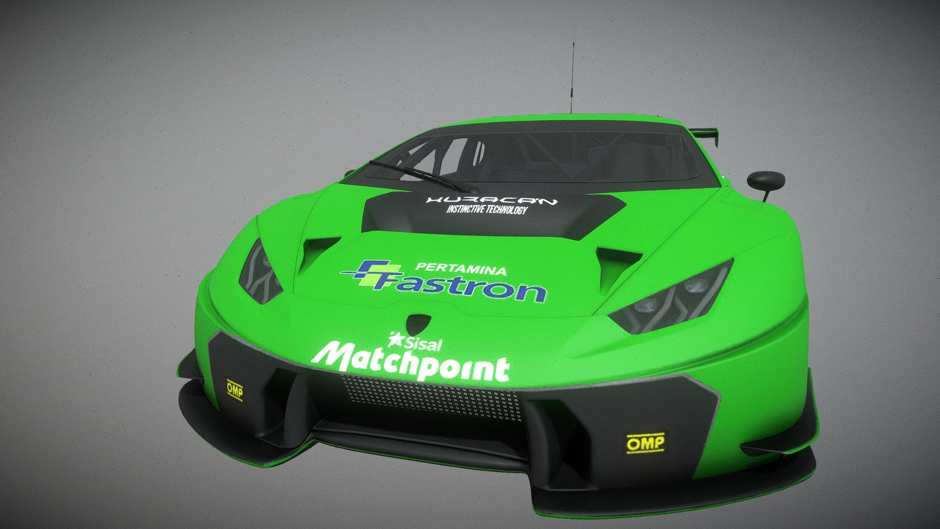 Lamborghini Huracan GT3 - Download Free 3D model by JUSTGAME [6700aa3 ...