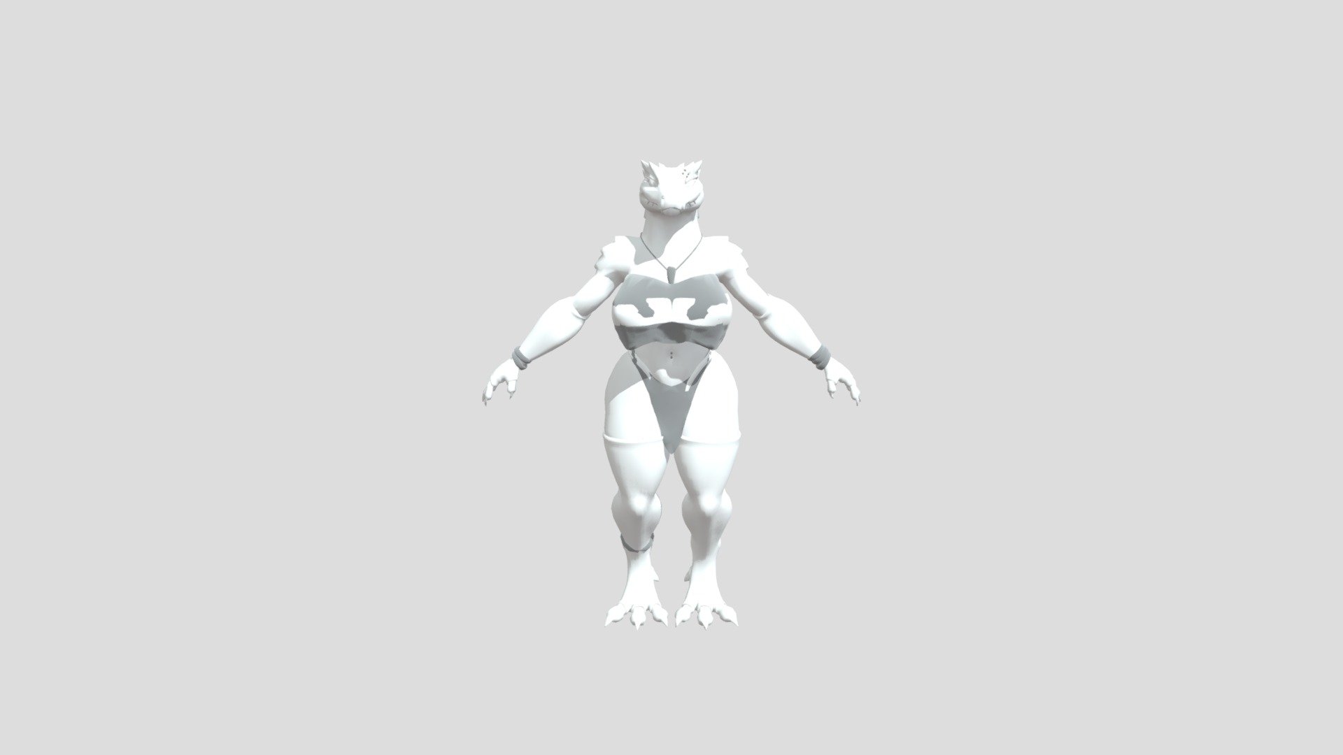 Kroxigor_ Quest - Download Free 3D model by Blends22 ...