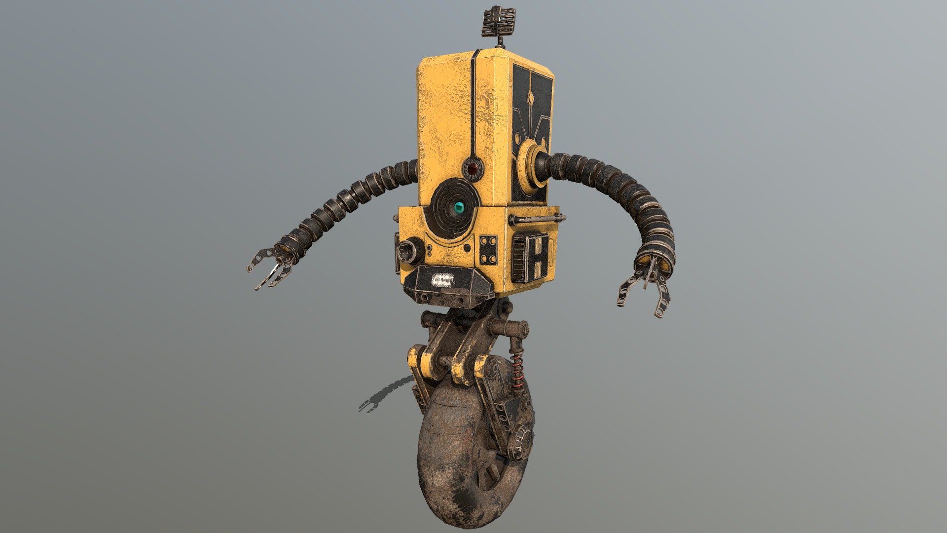 Wheeled Robot - Download Free 3D model by Andrei Milin (@milinam2002 ...