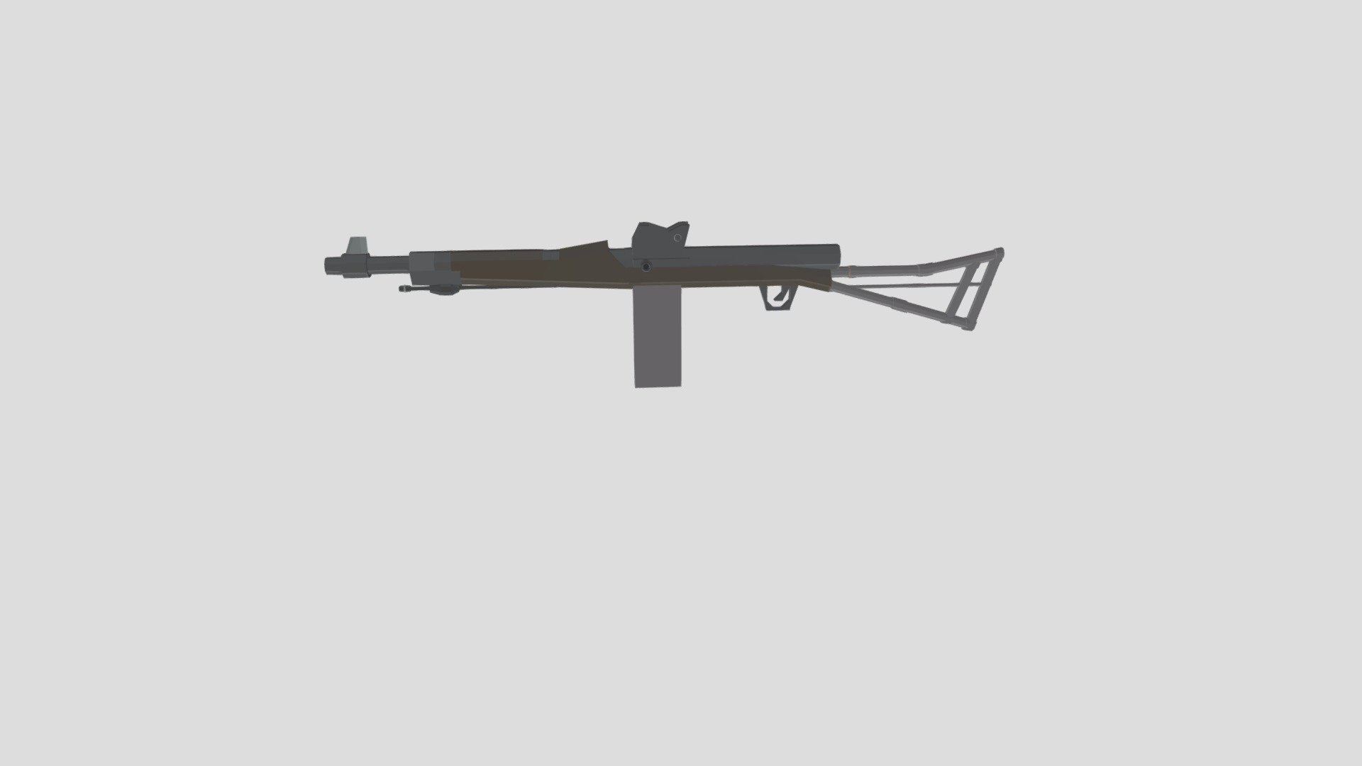 M1919 Automatic Rifle [Sofia] - 3D model by MrMereScratch [67035b4 ...