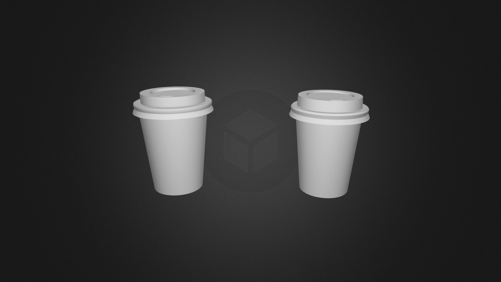 Coffee Cups - Download Free 3D model by JewelPodd [670420c] - Sketchfab