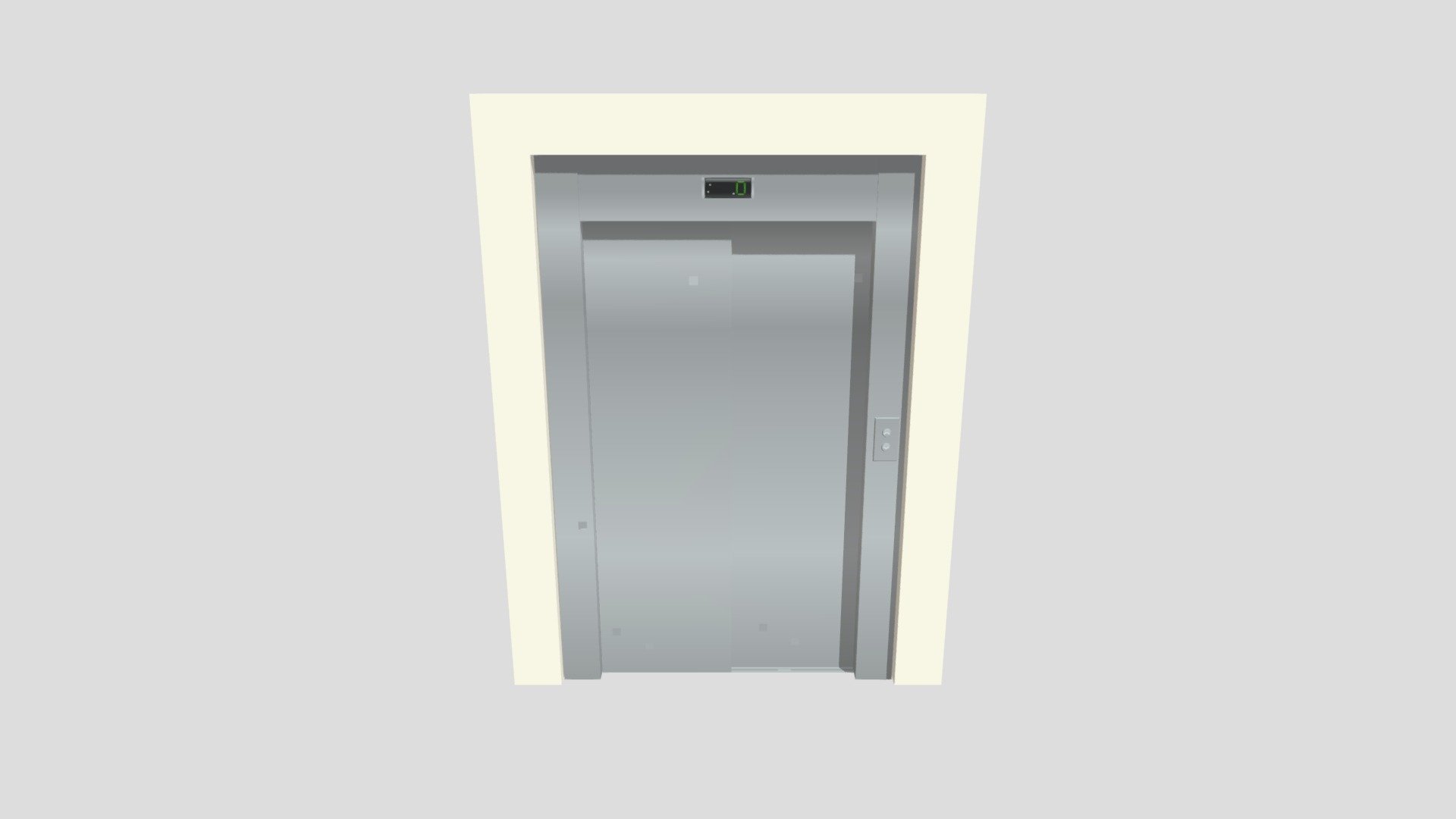 Lift Door Texture Elevator 3d Model Sc 1 St Formfonts Elevator 3D