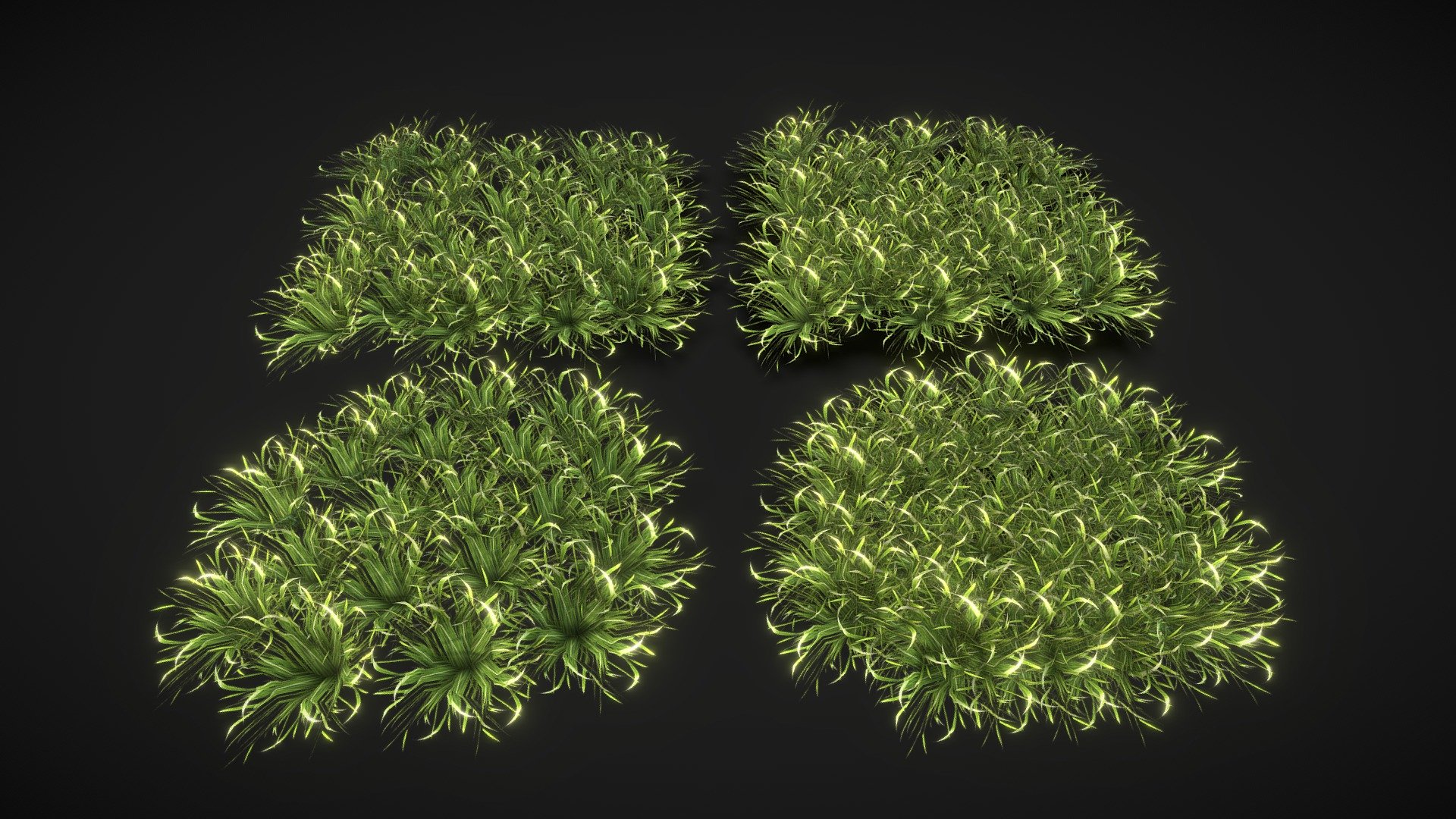 Realistic Grass Pack (Extremely Low-Poly) - Buy Royalty Free 3D model ...