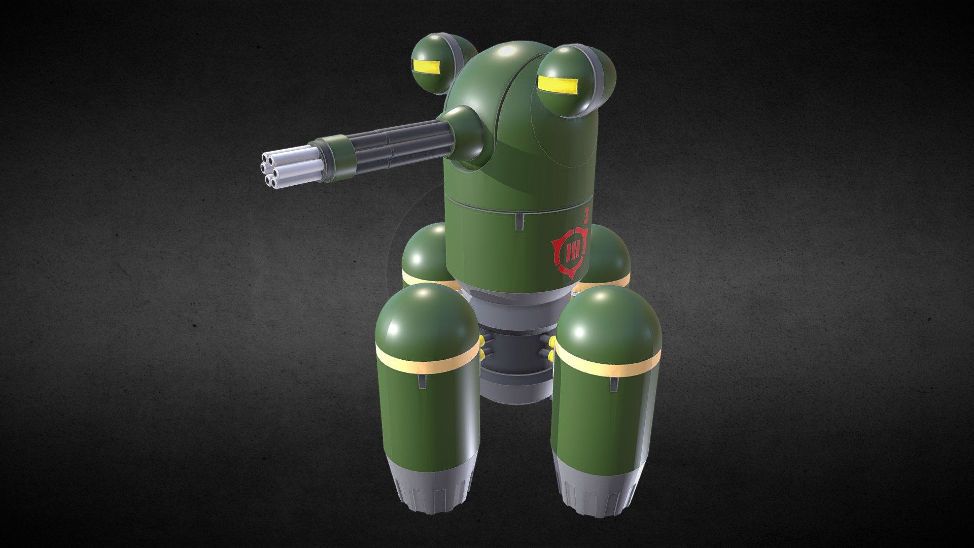 Type-03A Zakuron - Buy Royalty Free 3D model by COSEDIMARCO [6705e77 ...