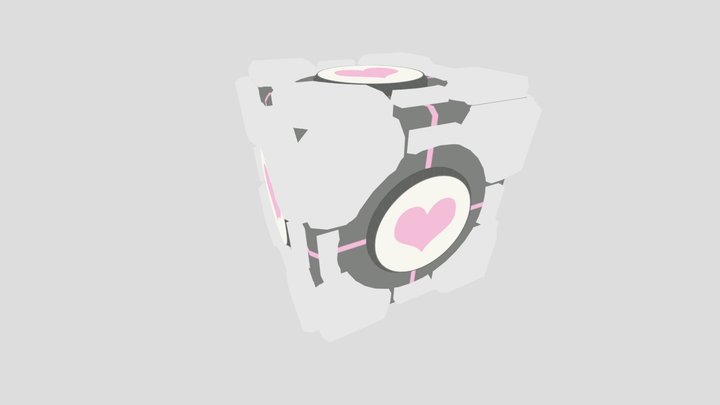 Companioncube 3D models - Sketchfab
