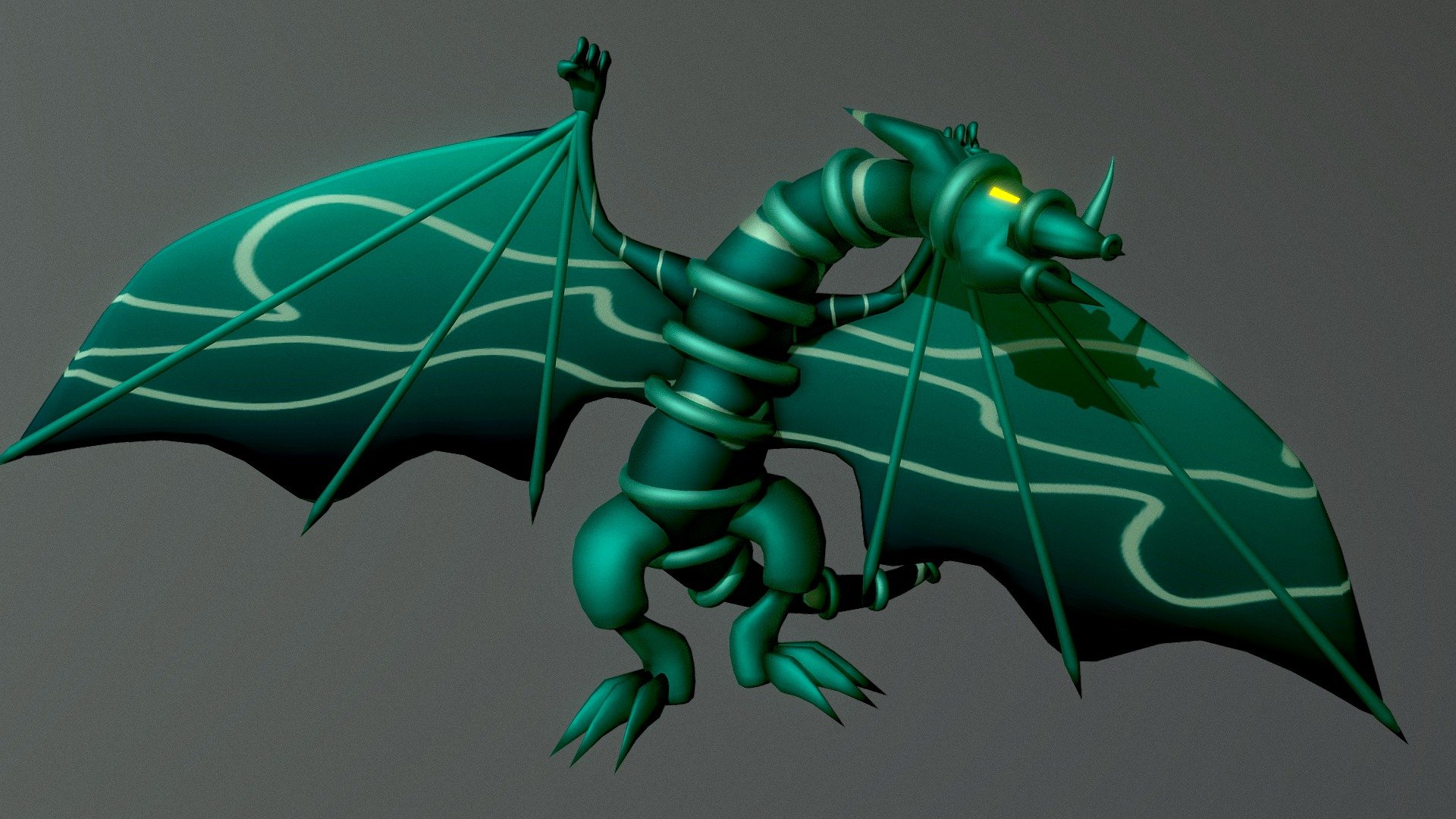 Oxygeddon (Yugioh) - Buy Royalty Free 3D model by Yanez Designs (@Yanez ...