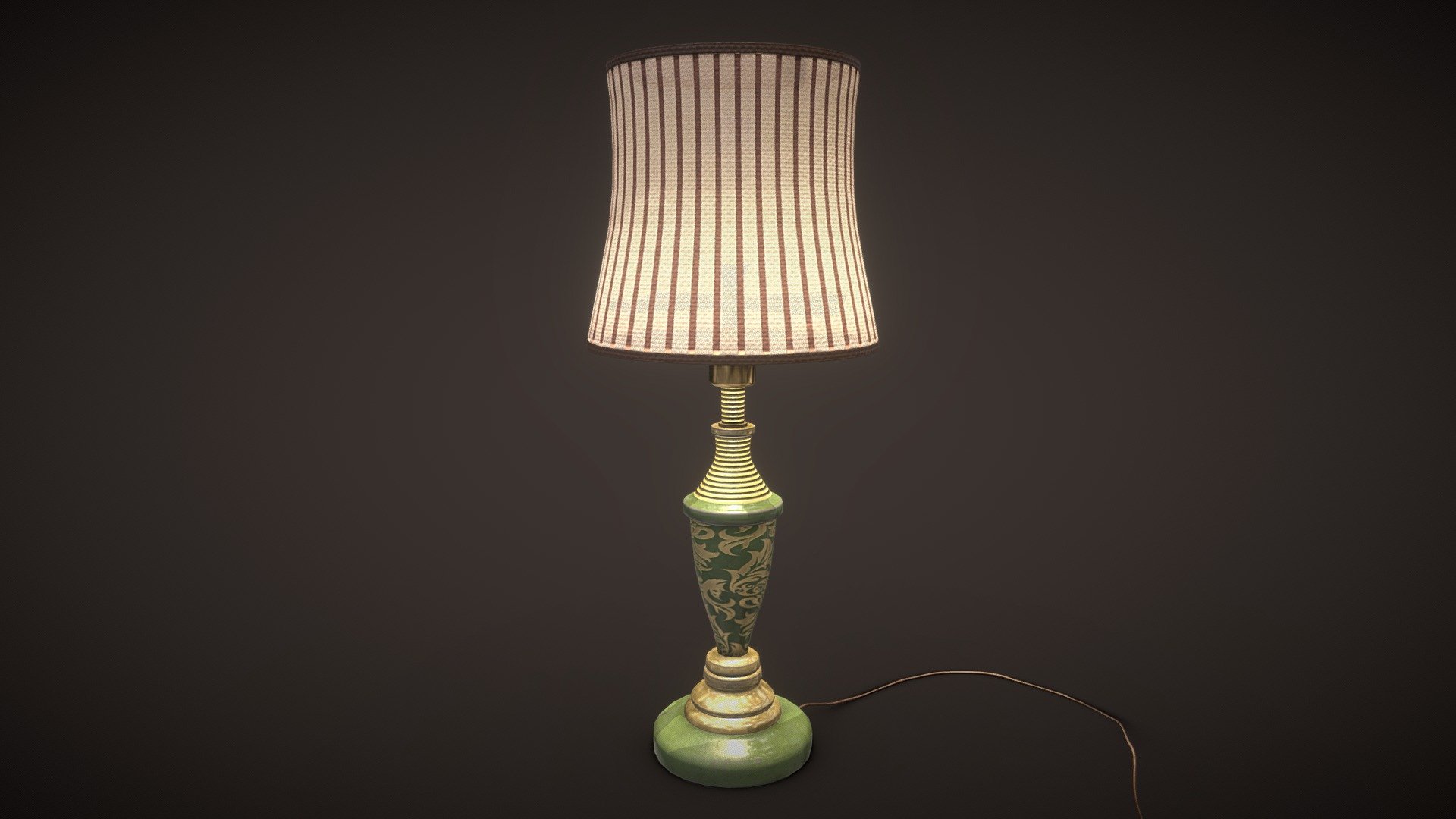 Vintage table lamp - Buy Royalty Free 3D model by Sousinho [670715b ...