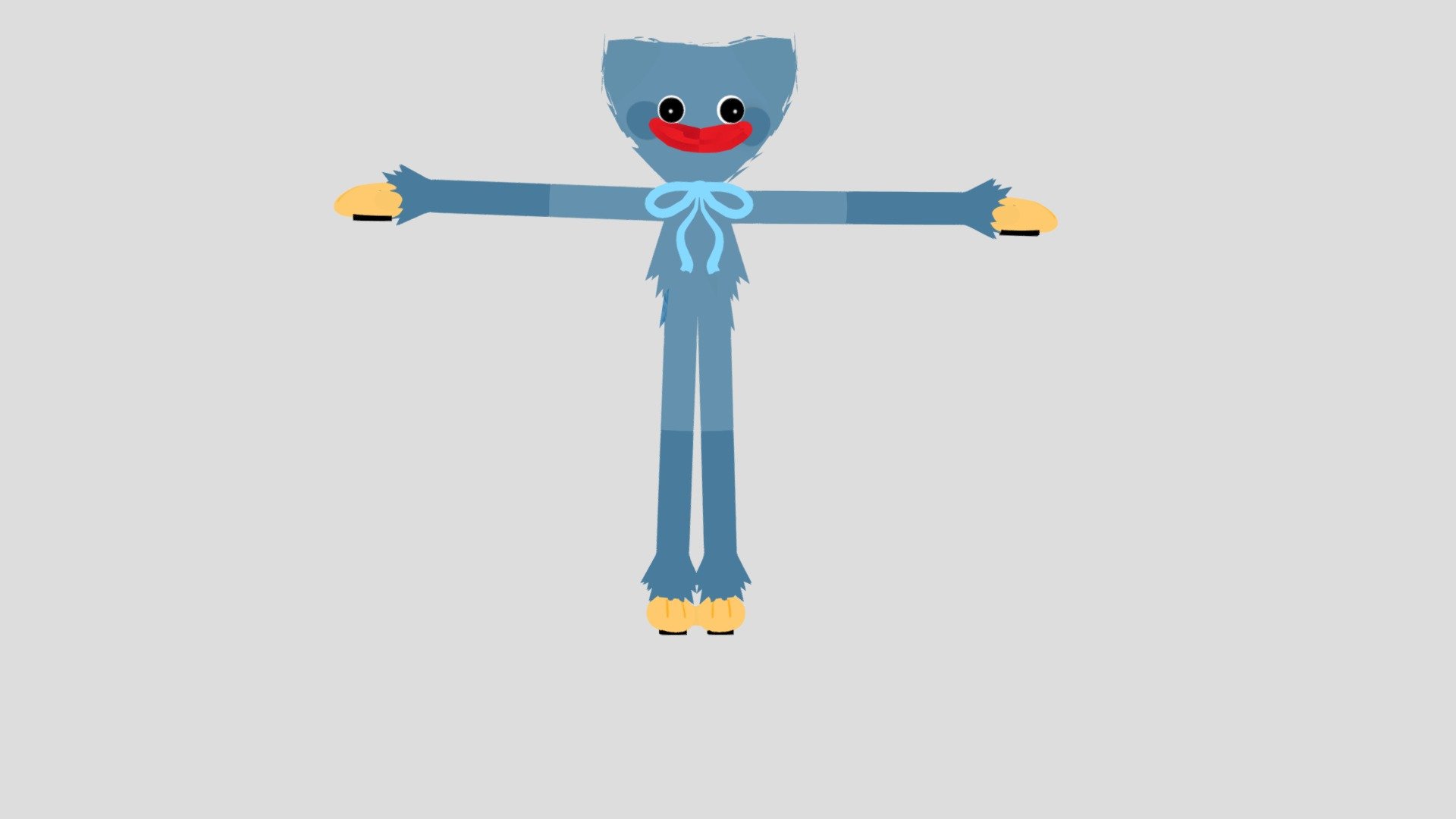 Huggy wuggy - 3D model by Guffly (@447878) [6707f27] - Sketchfab